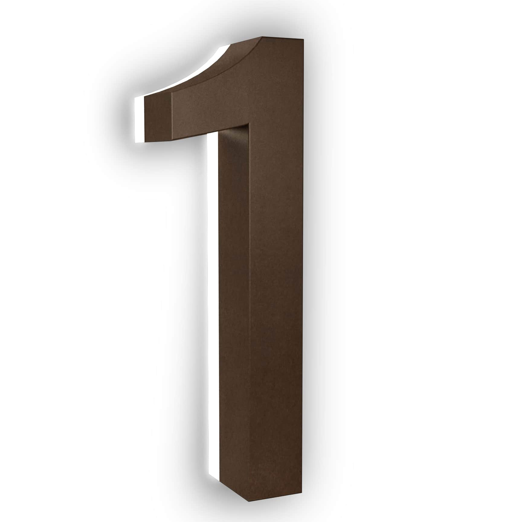 Luma Stainless Illuminated Numbers / Letters by LumaNumbers | SSL60 ...