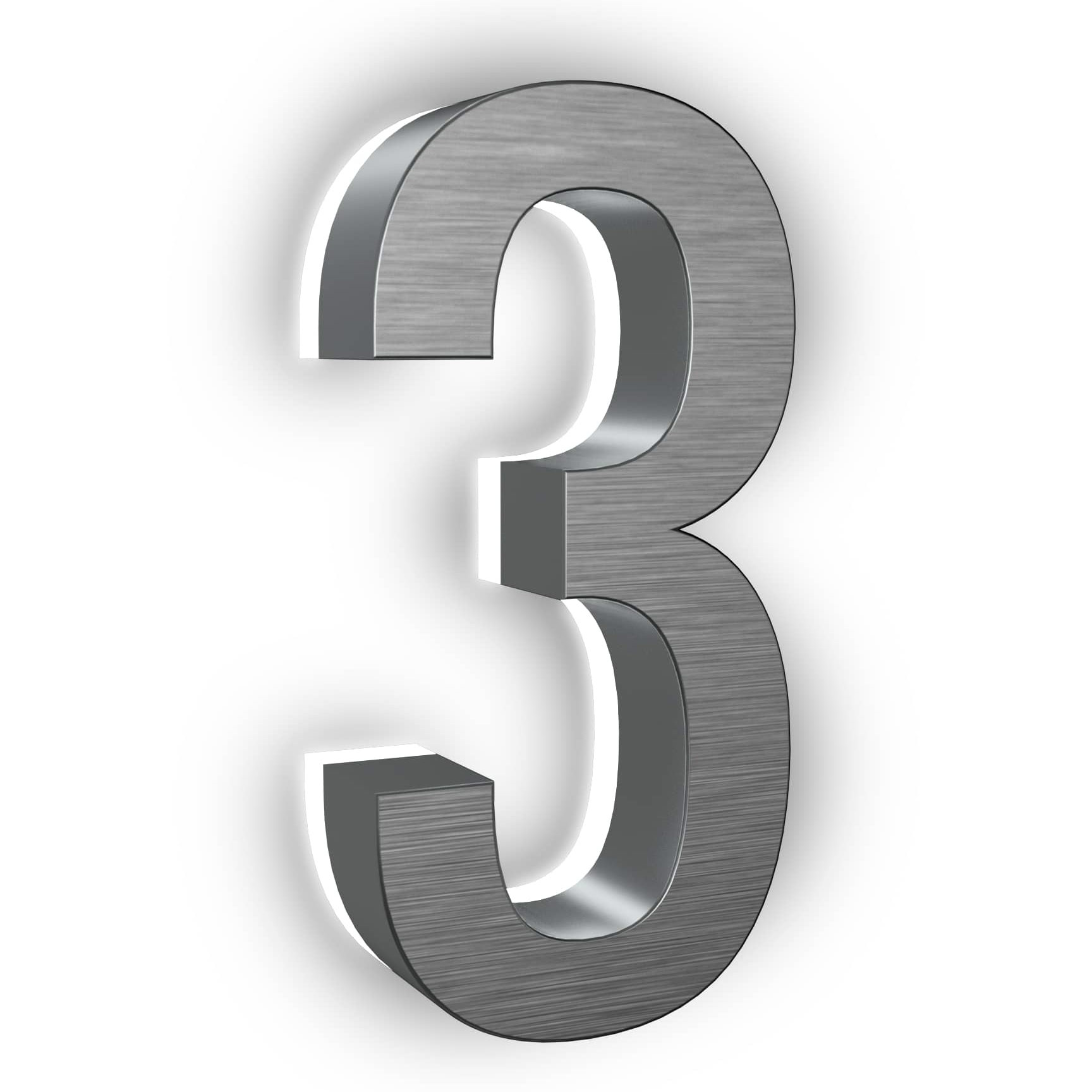 Luma Stainless Illuminated Numbers / Letters by LumaNumbers | SSL60 ...
