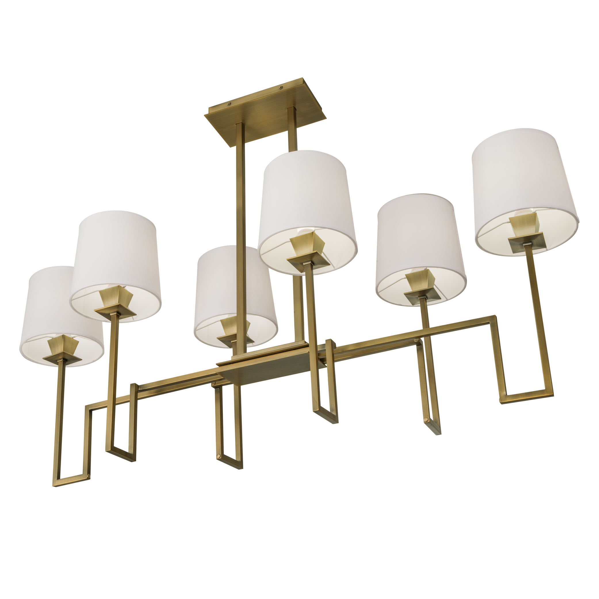 Maya Linear Chandelier by Norwell Lighting | 9678-AG-WS | NRW874281