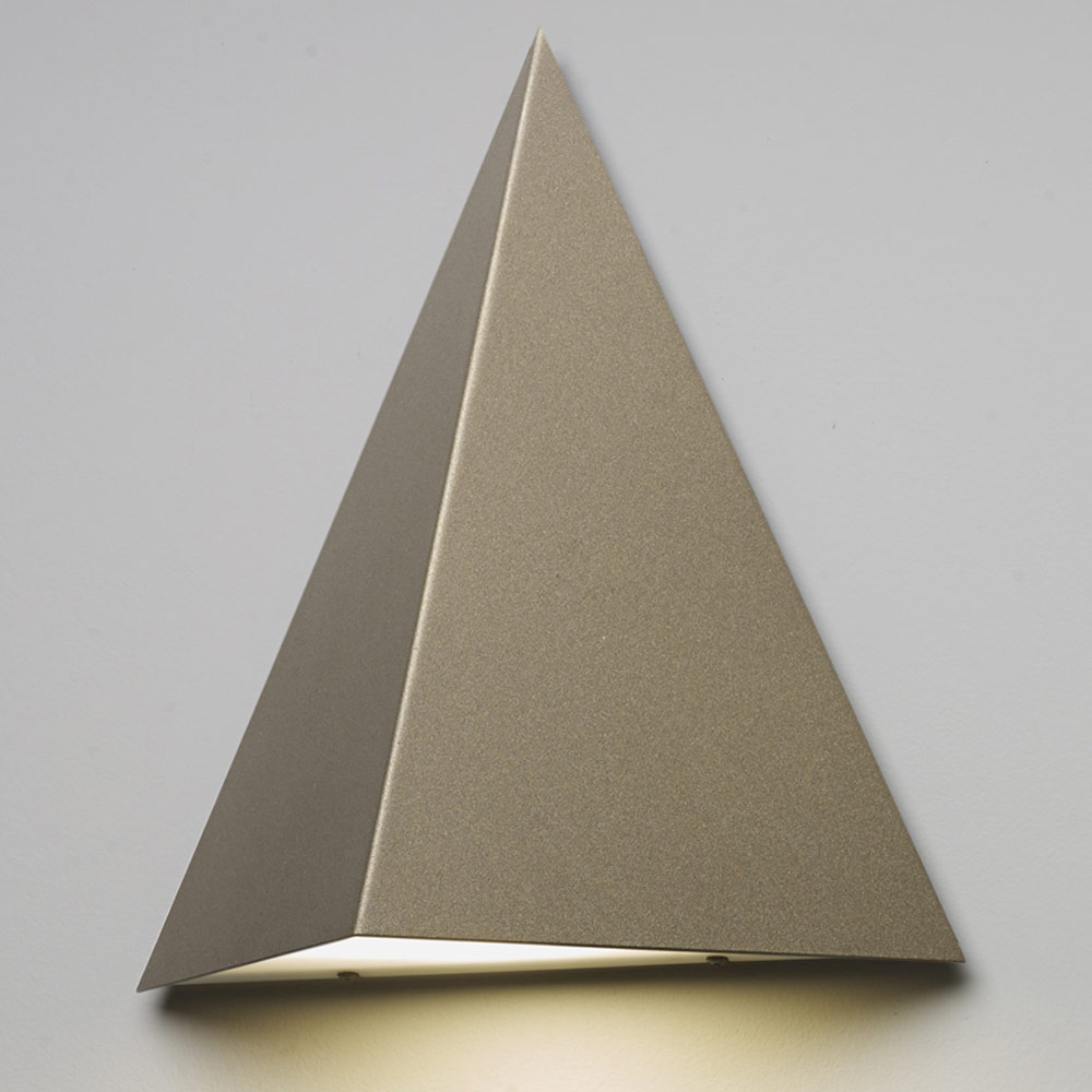 Fortis Pyramid Outdoor Wall Sconce by UltraLights | 18401-CB-OA-02 ...