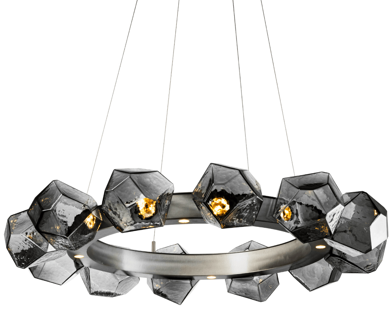 Gem Radial Pendant by Hammerton Studio | CHB0039-36-MB-S-CA1-L1 | HMR883418