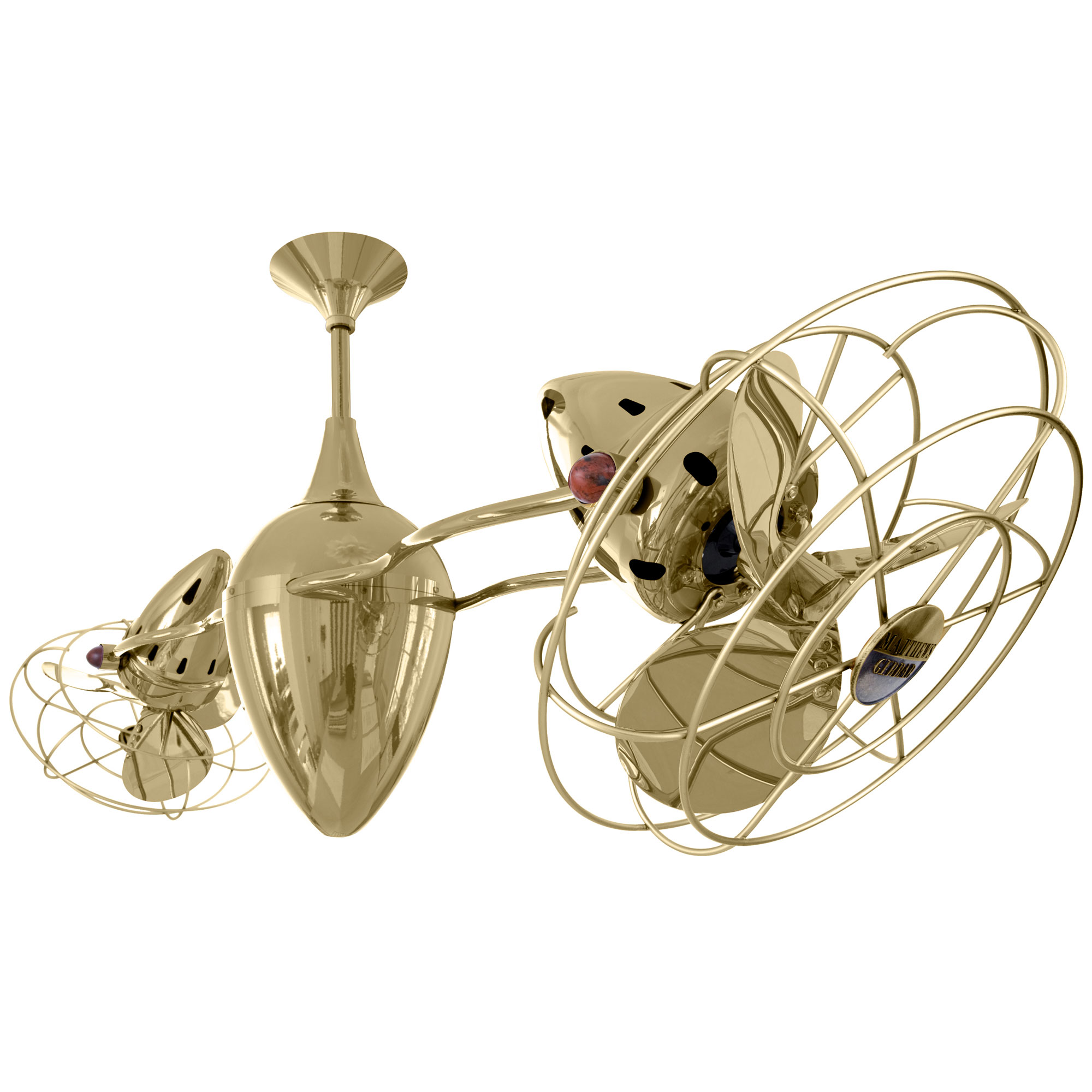 Ar Ruthiane Metal Ceiling Fan by Matthews Fan Company | AR-PB-MTL ...