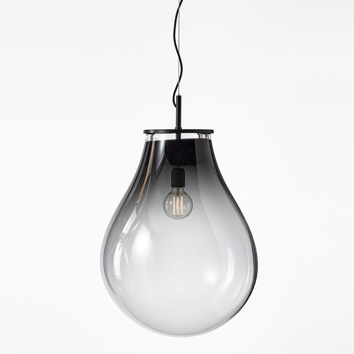 Tim Smoke Pendant by Bomma | 1/80/95100/1/00GRE/550/K | BOM890452