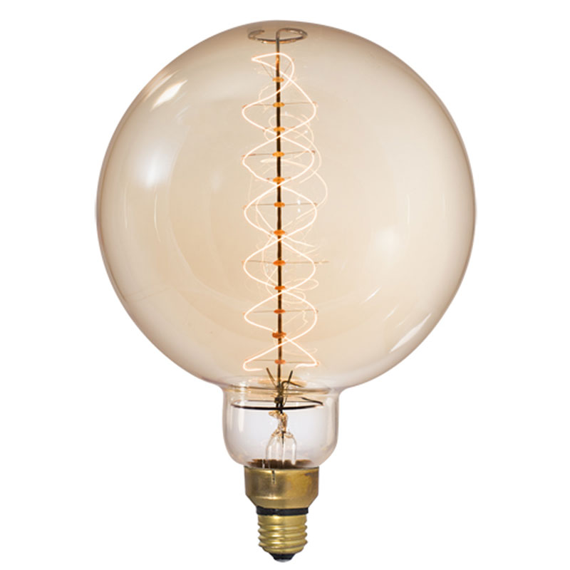 Nostalgic G63 Med Base X-Large Globe 60W 120V 2200K 2-PACK by Bulbrite ...