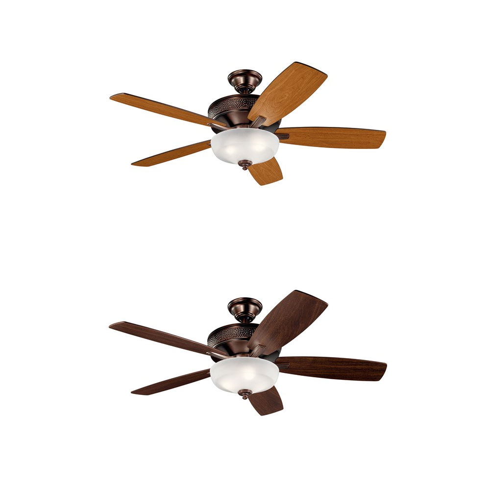 Monarch II Ceiling Fan with Light by Kichler | 339413OBB | KHR891495