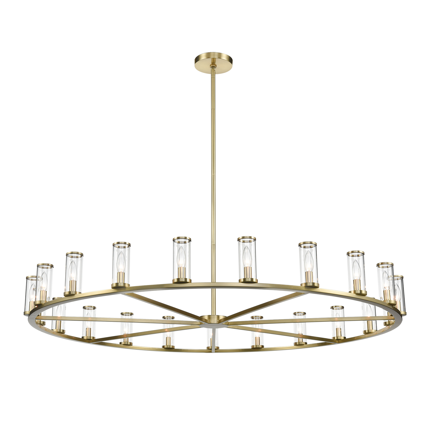Revolve Chandelier by Alora | CH309021NBCG | ALO891529