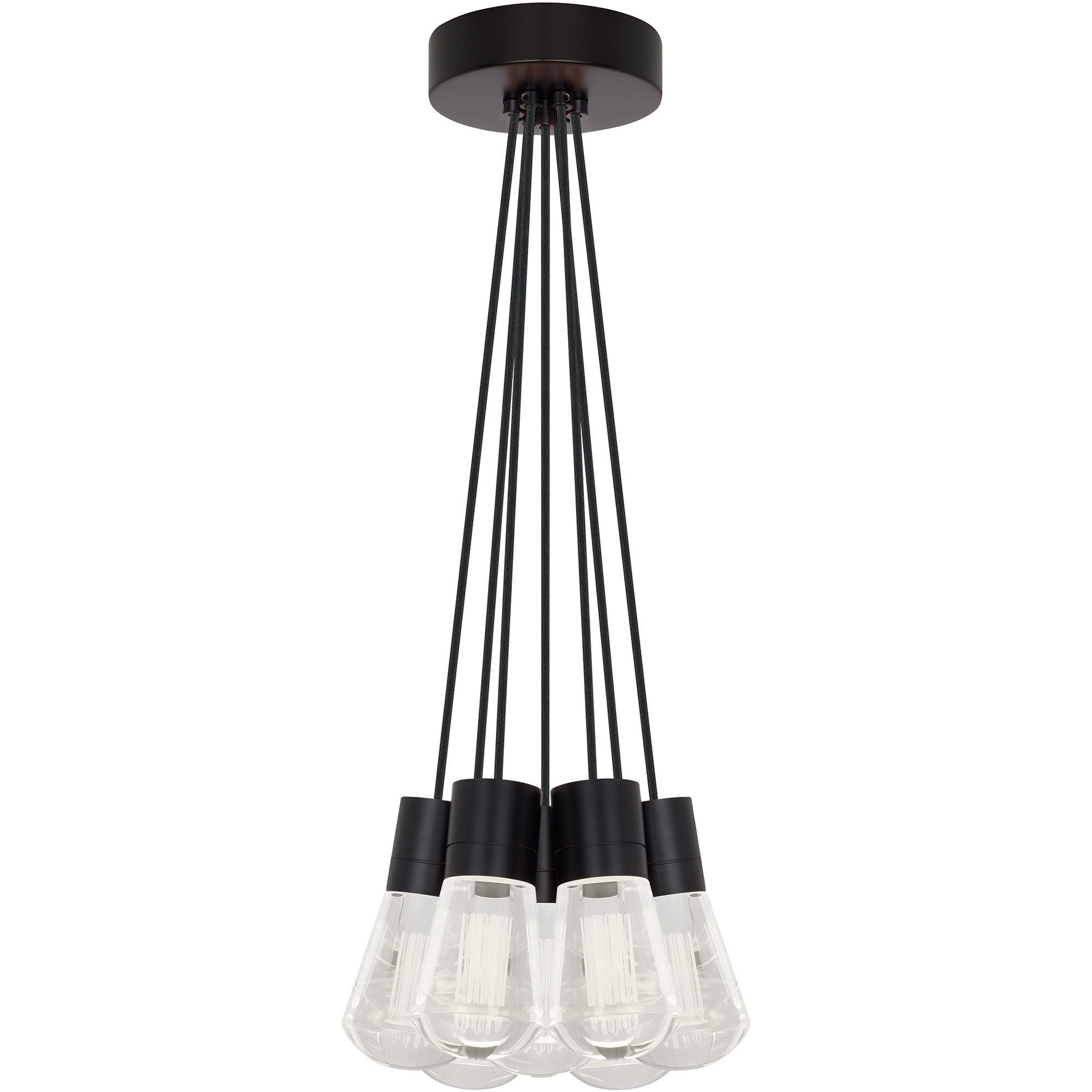 Alva Multi-Light Pendant by Visual Comfort Modern | 700TDALVPMC7BB ...