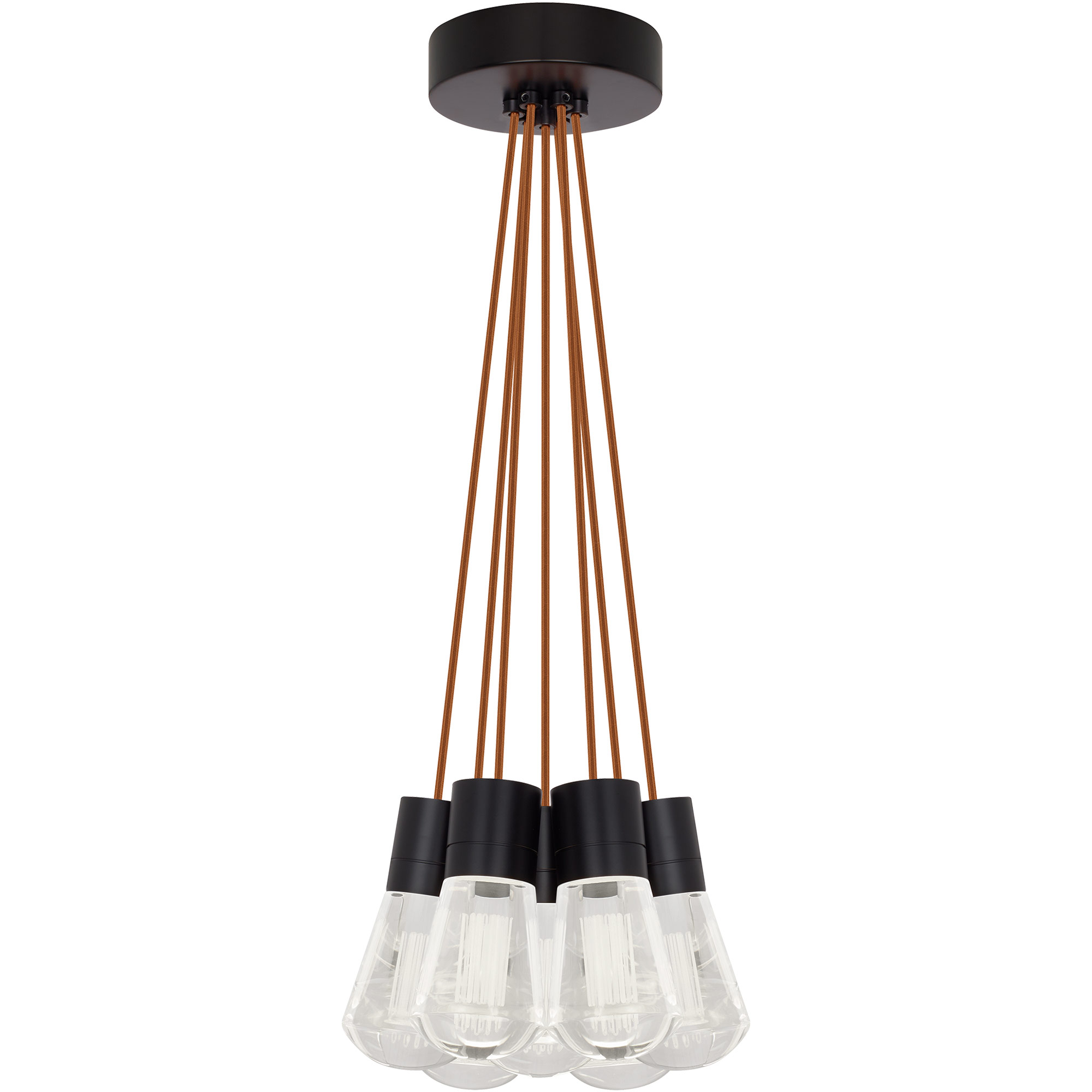 Alva Multi-Light Pendant by Visual Comfort Modern | 700TDALVPMC7PB ...