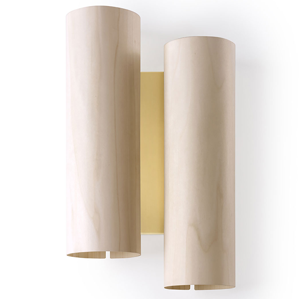Black Note Duplet Wall Sconce by LZF | BKNT DU A GD LED DIM0-10V UL 20 ...