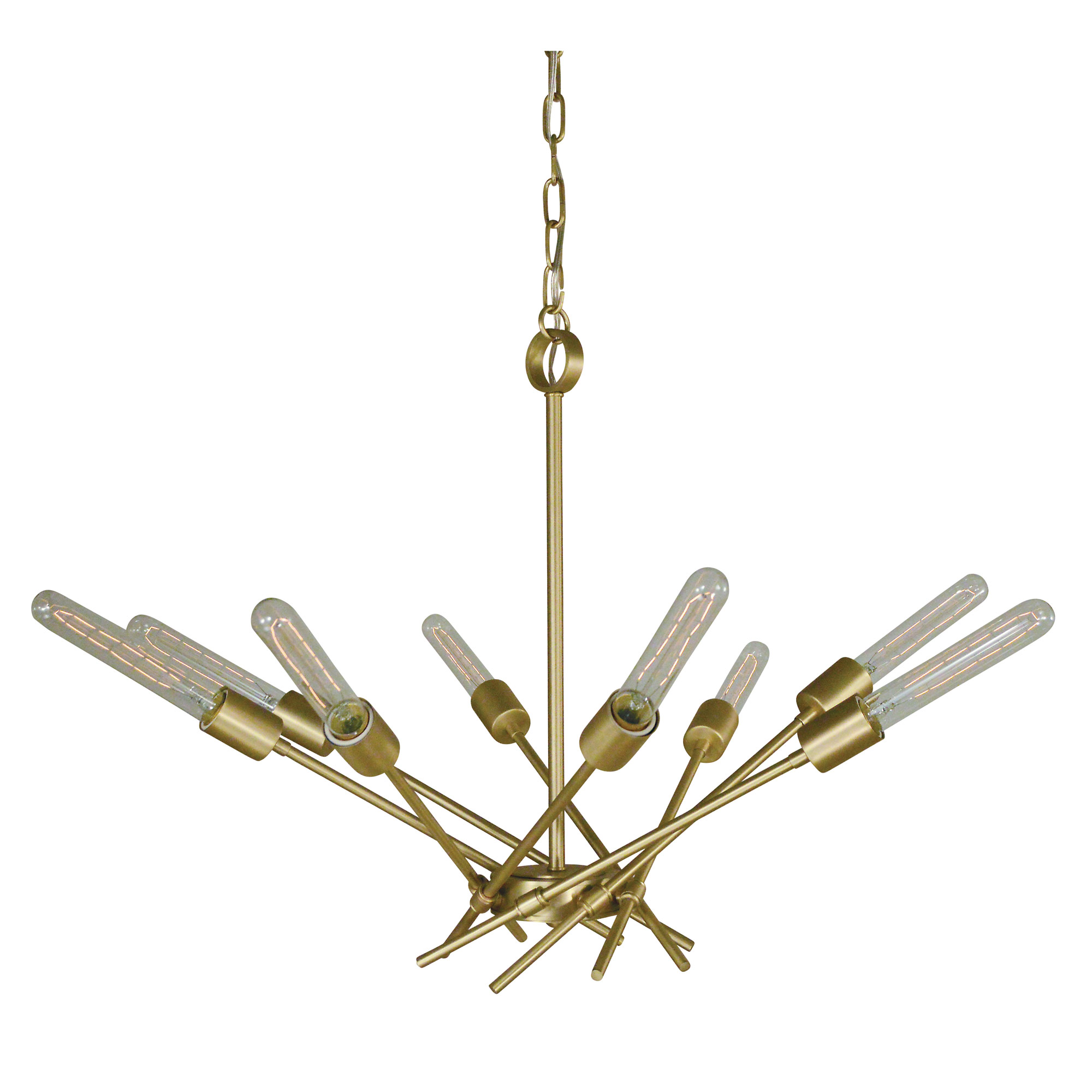 Quasar Chandelier by Framburg | F-3078 SB | FRG900557