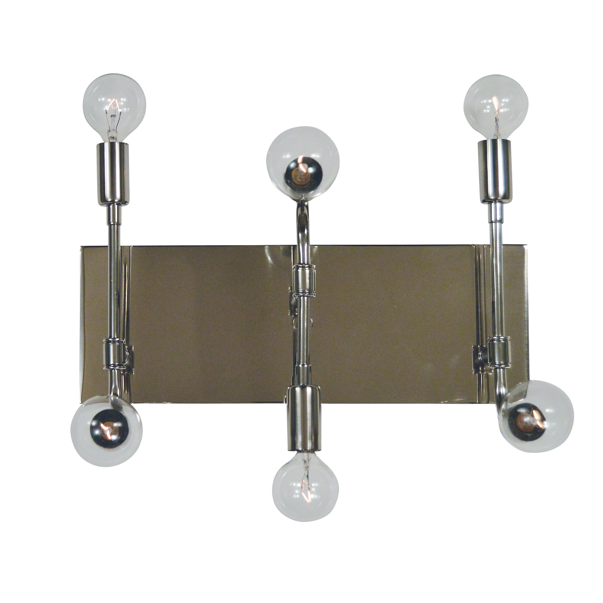 Fusion Wall Sconce by Framburg | F-5018 PN/MBLACK | FRG901110