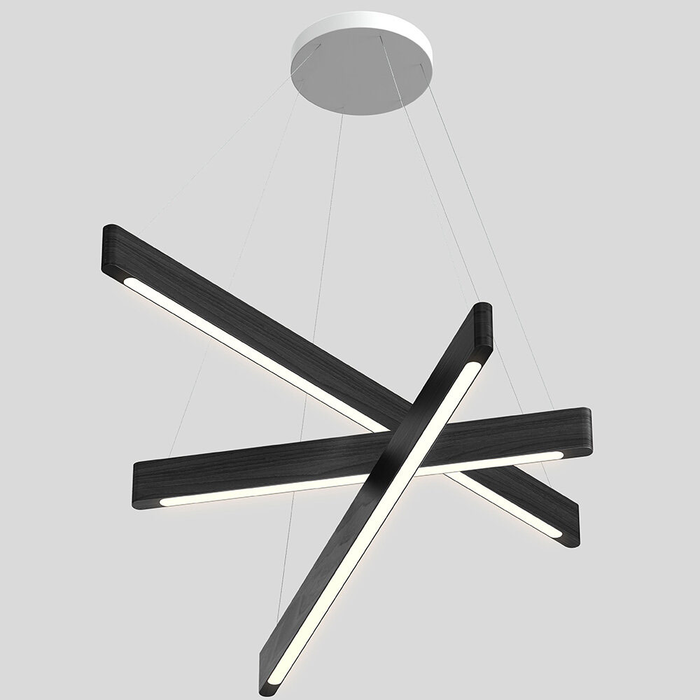 Line Light Trio Cross Pendant by Matthew McCormick | LL604060.C3BWOK ...
