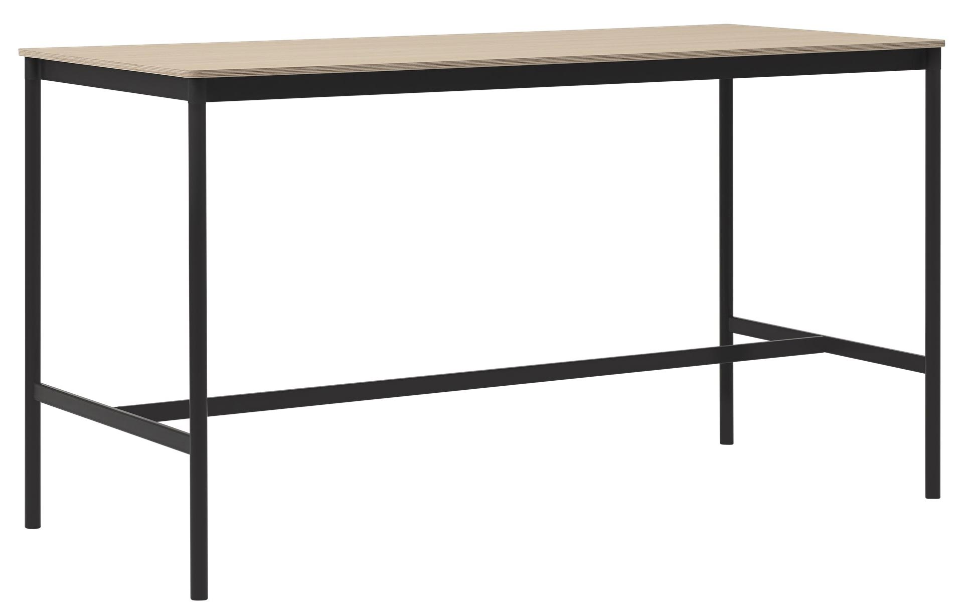 Base High Table by Muuto | MBHTR753441VN-WHIT-OAK-PLY | MUU902889