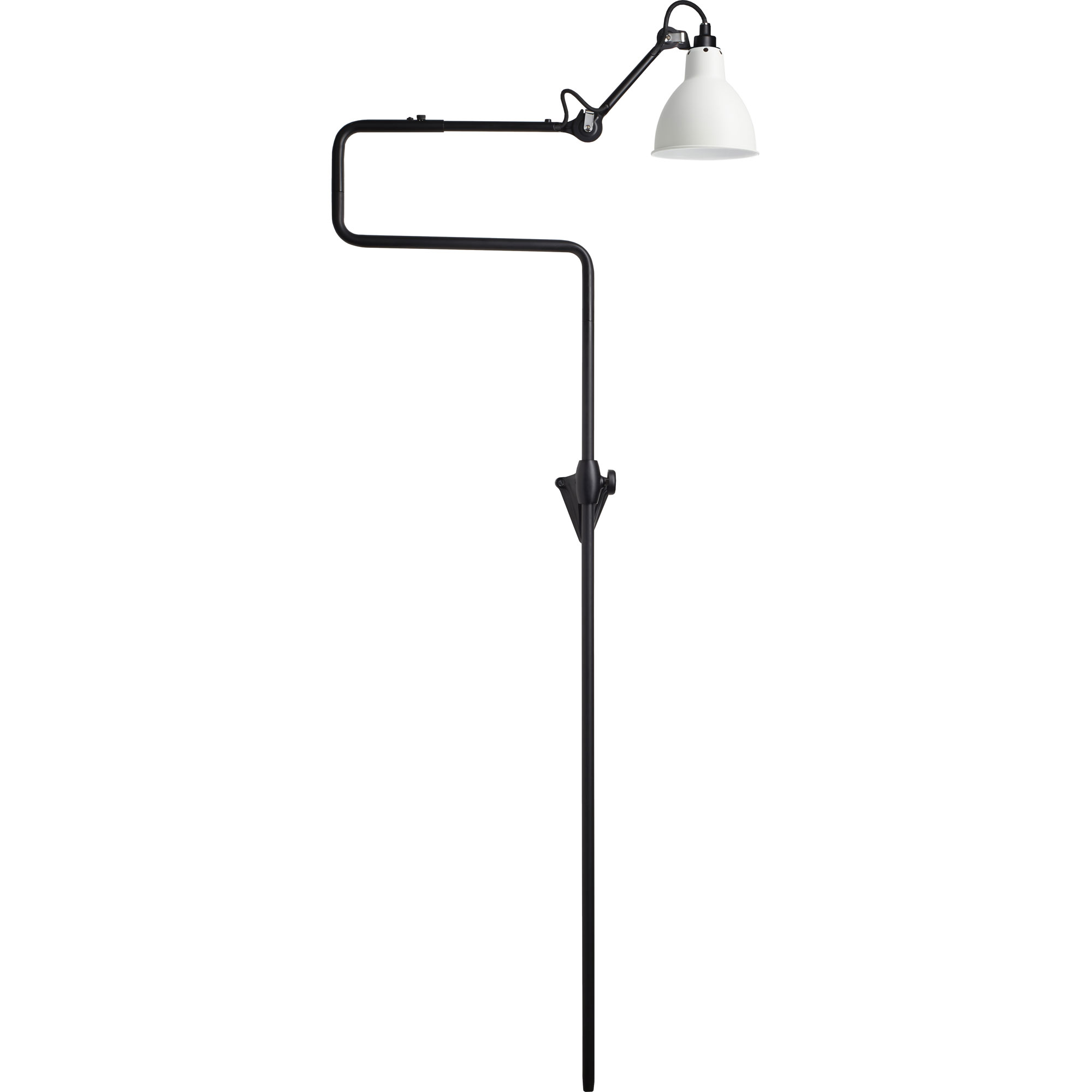 Lampe Gras N217 Round Shade Wall Sconce by DCW Editions | 217 BL-WH ...
