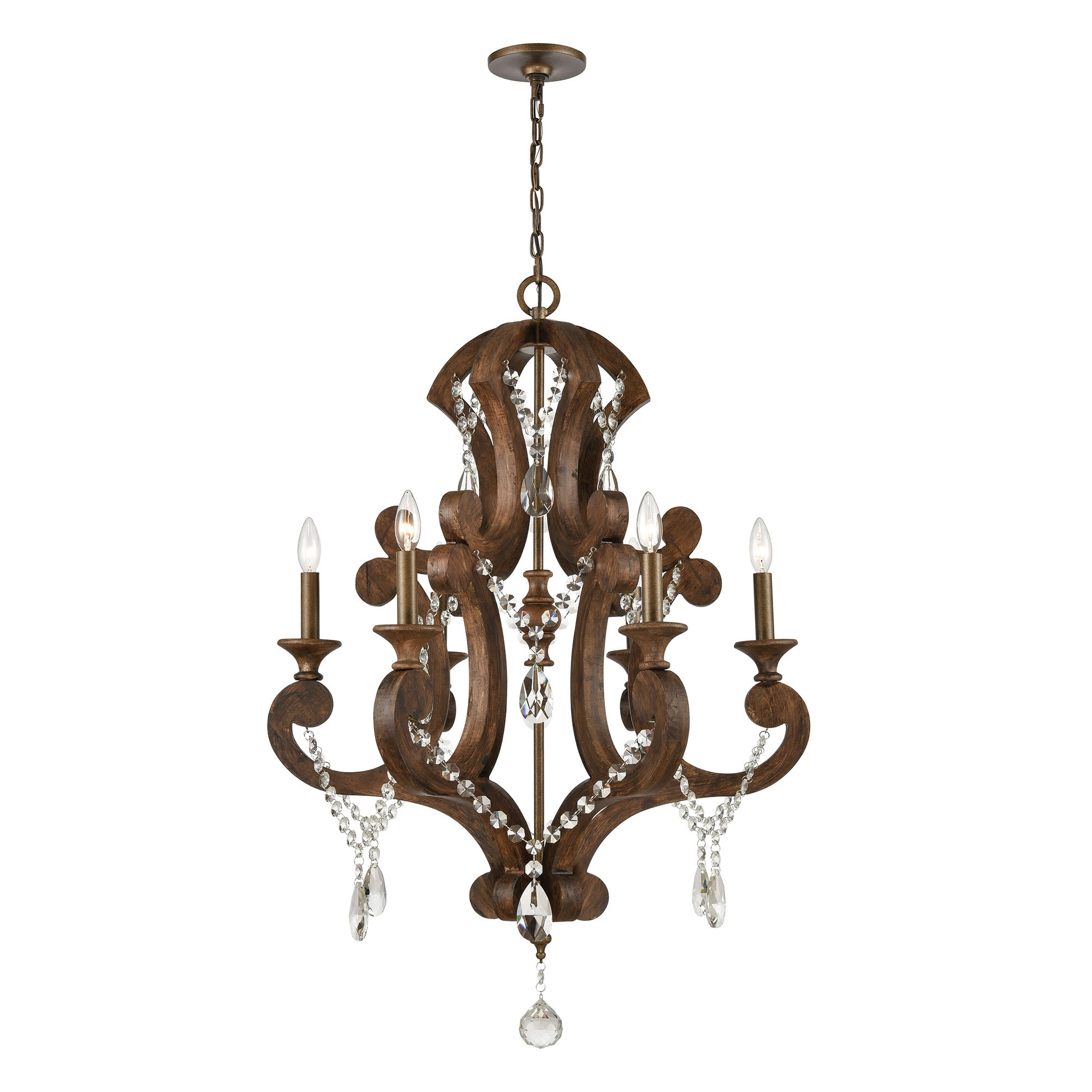 San Sebastian Chandelier by Elk Lighting | 12256/6 | ELK905649