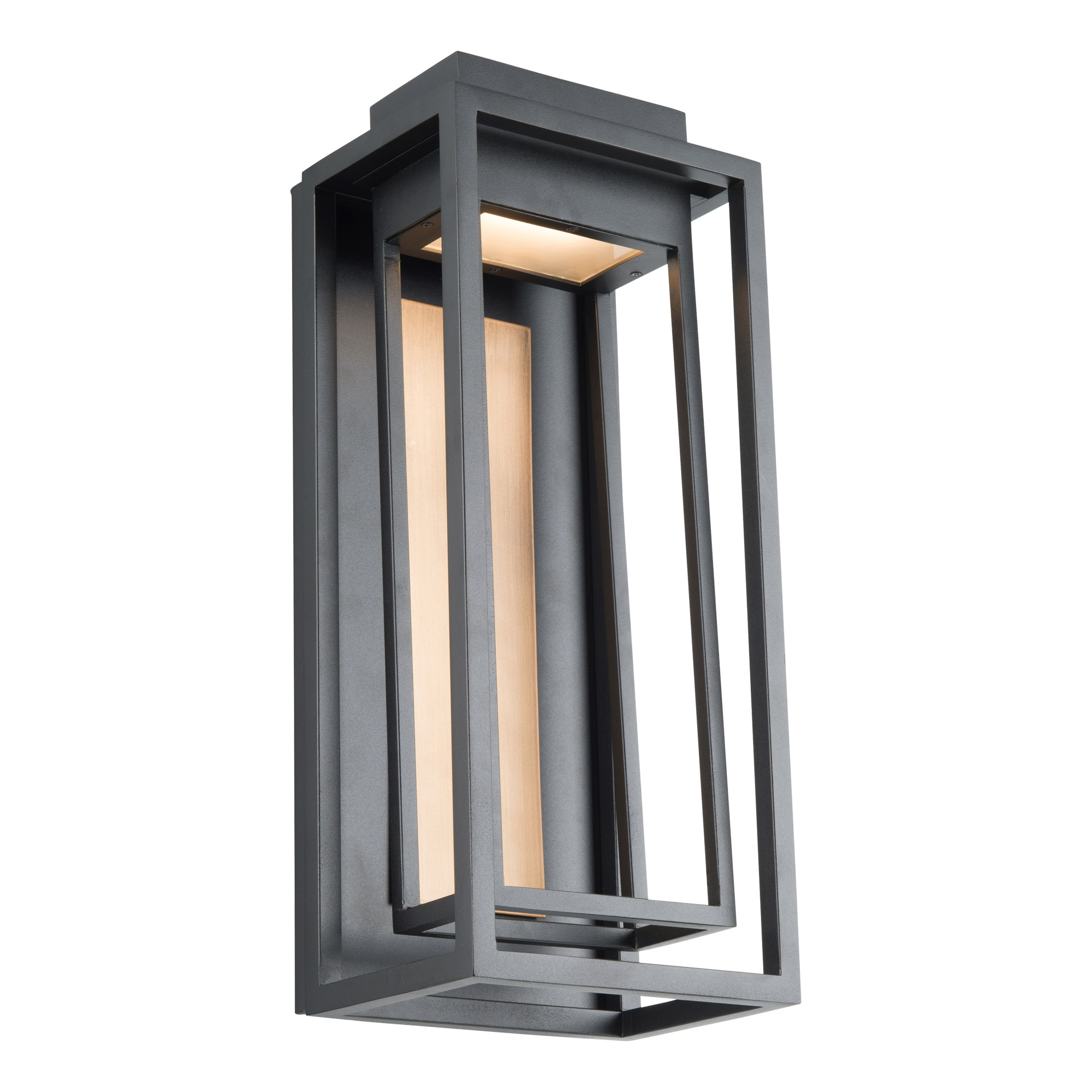 Dorne Outdoor Wall Sconce - Dark Sky by Modern Forms | WS-W57018-BK/AB ...