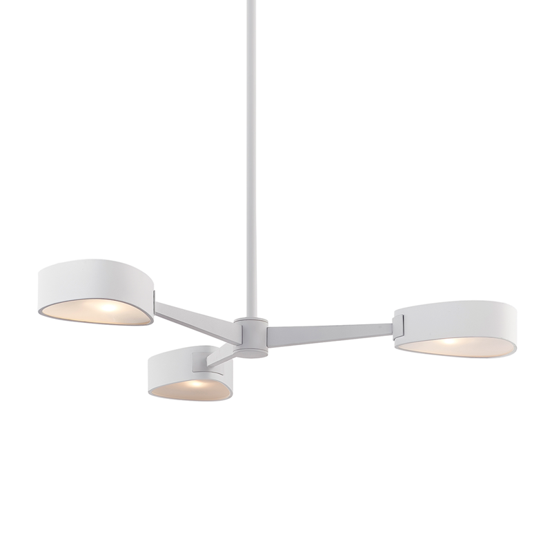 Allisio Chandelier by Troy Lighting | F7343-TWH | TRY909358
