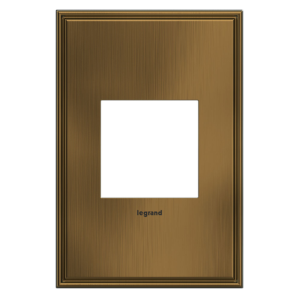 Adorne Cast Metal Wall Plate by Legrand Adorne | AWC1G2COF4 | LEG917581