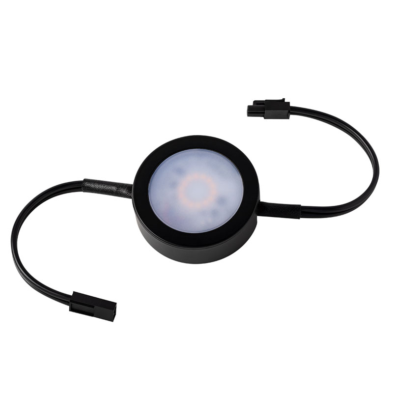 Puck 1-Light 120V by WAC Lighting | HR-AC72-CS-BK | WAC925023