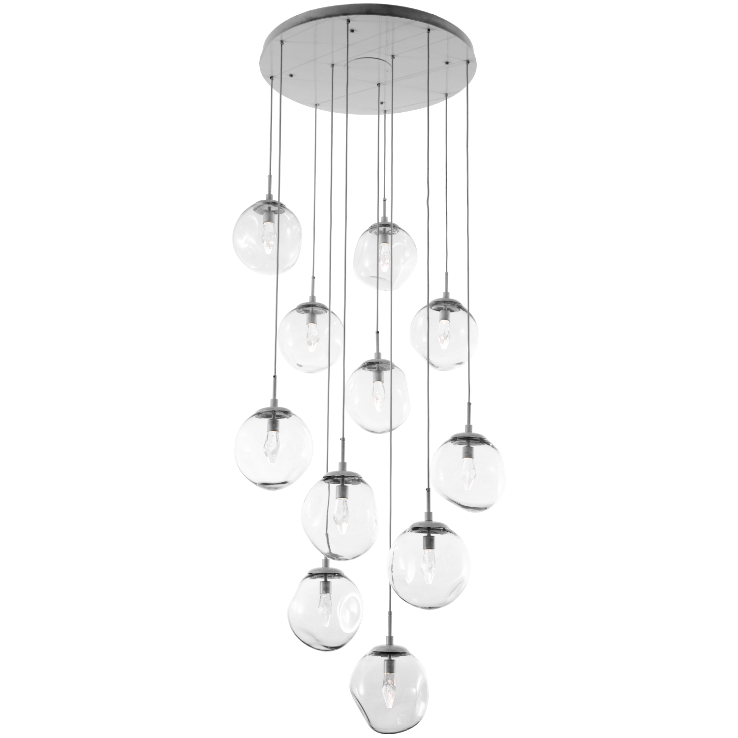 Aster Gem Round Multi Light Pendant by Hammerton Studio | CHB0066-11-BS ...