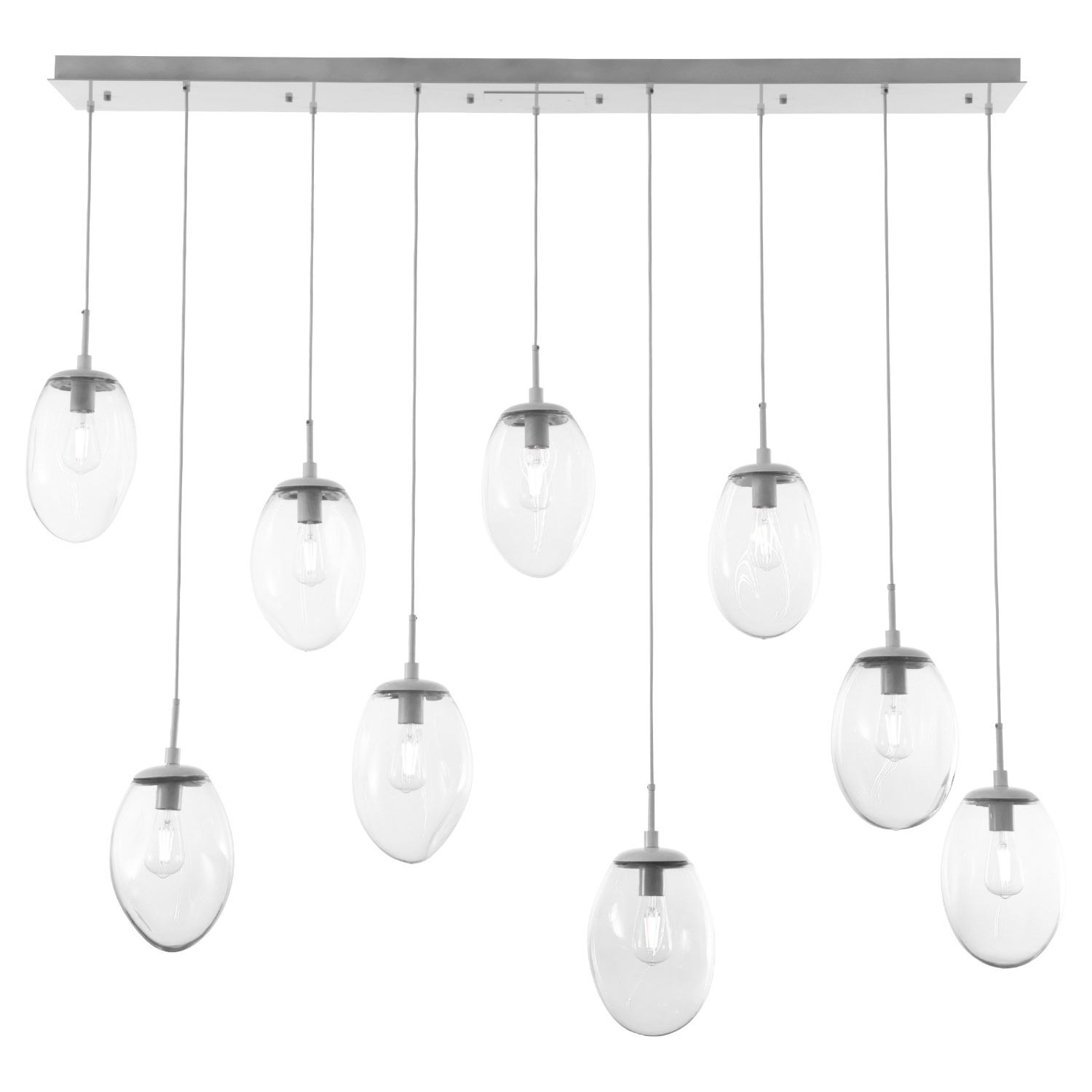 Meteo Linear Multi Light Pendant by Hammerton Studio | PLB0063-09-BS-B ...