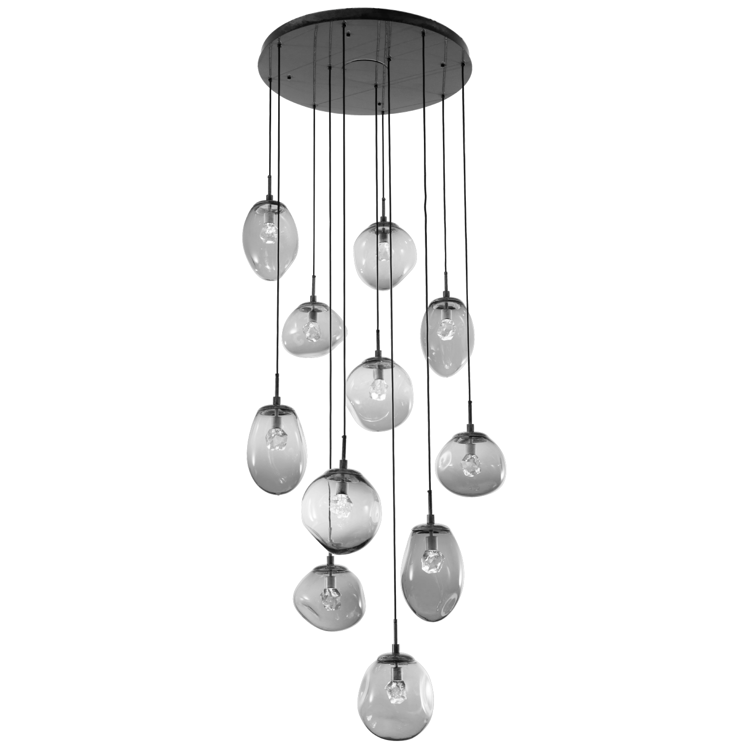 Cosmos Gem Round Multi Light Pendant by Hammerton Studio | CHB0069-11 ...