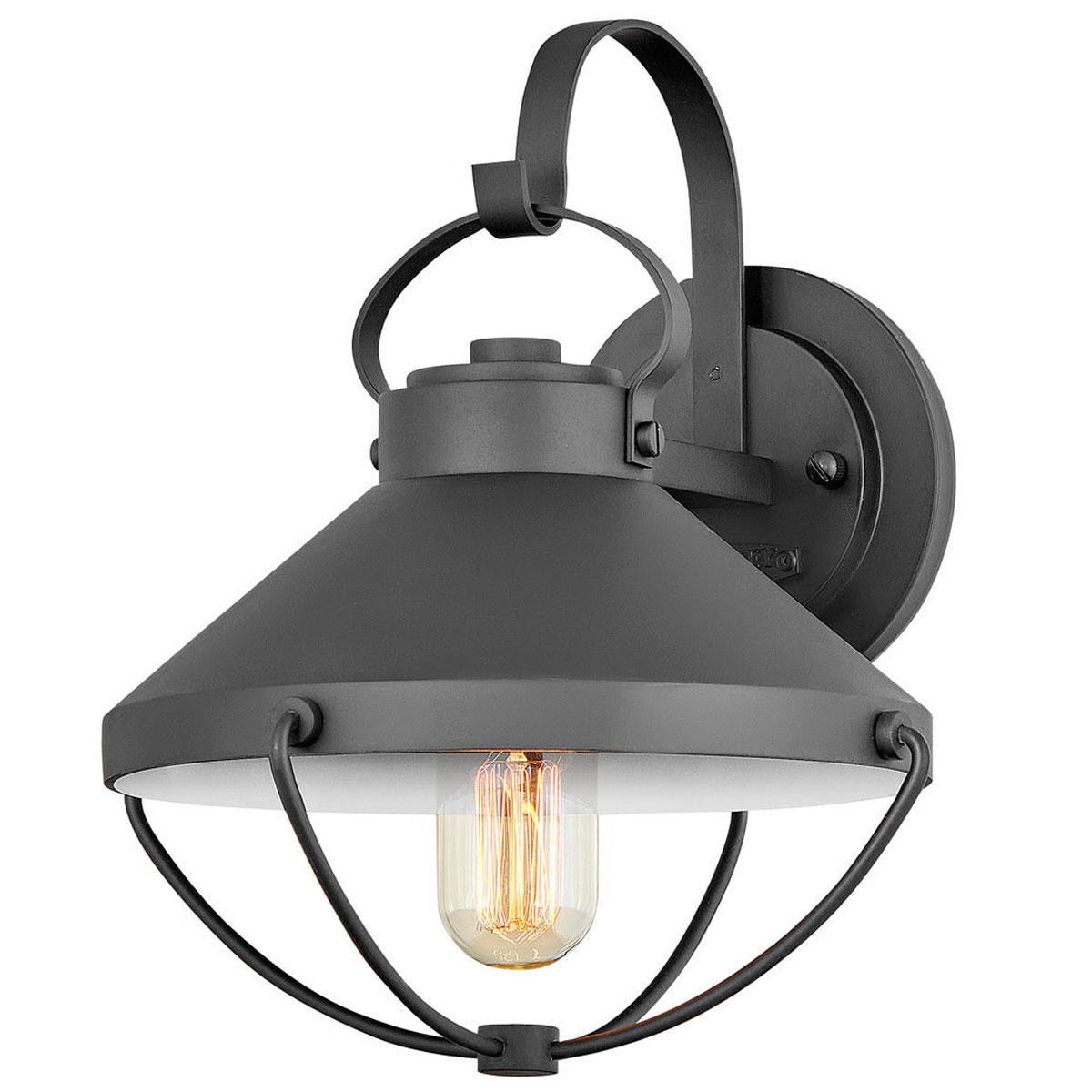 Crew 120V Outdoor Wall Sconce by Hinkley Lighting | 2690BK