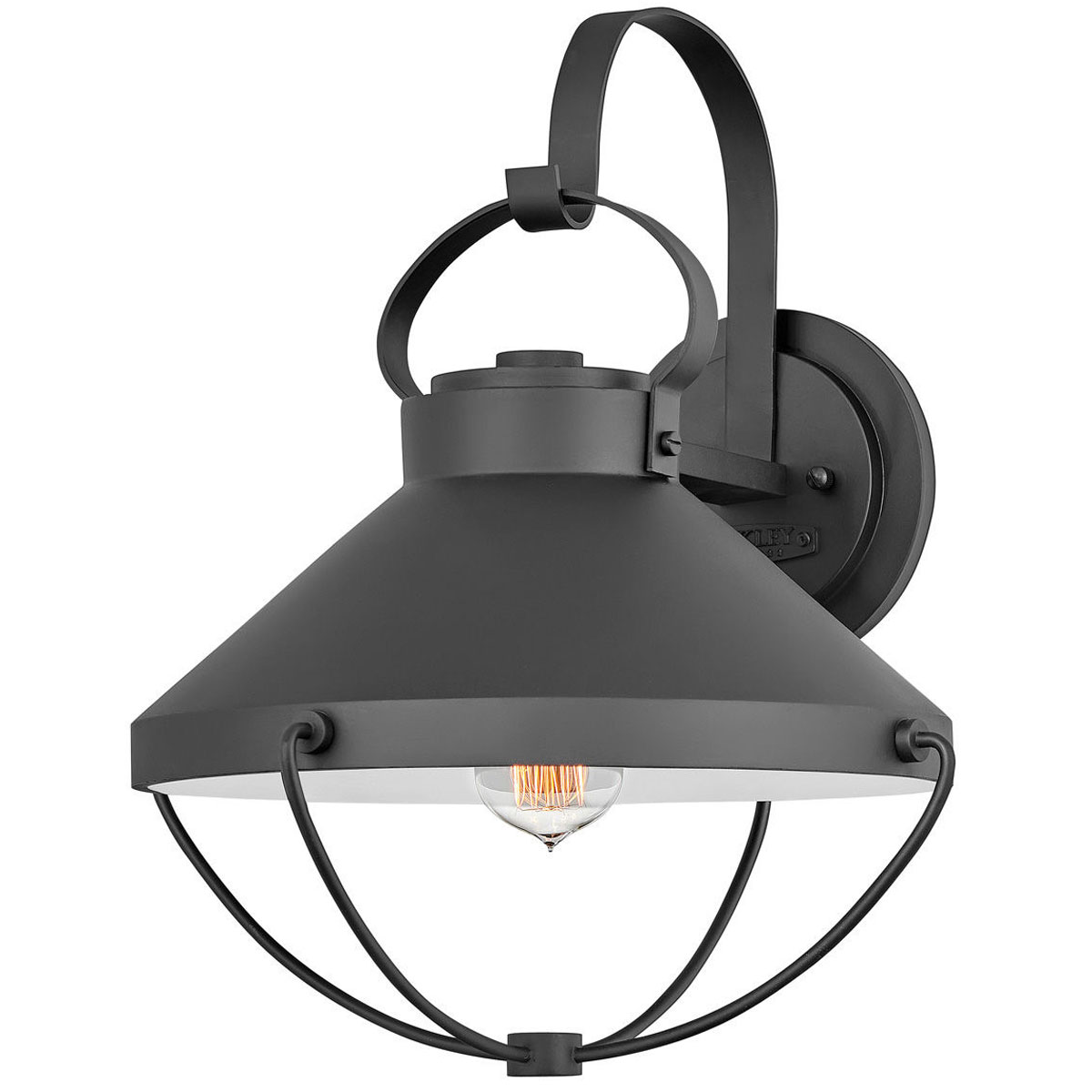 Crew 120V Outdoor Wall Sconce by Hinkley Lighting | 2694BK | HIN949361