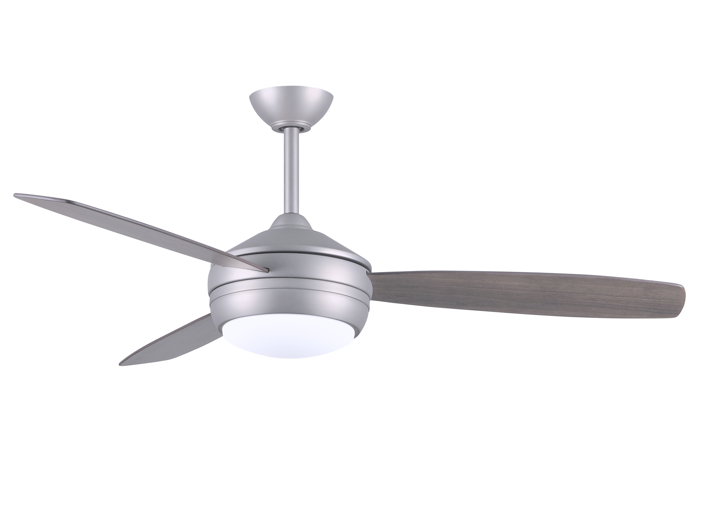 T-24 Ceiling Fan with Light by Matthews Fan Company | T24-BN-GAWA-52 ...