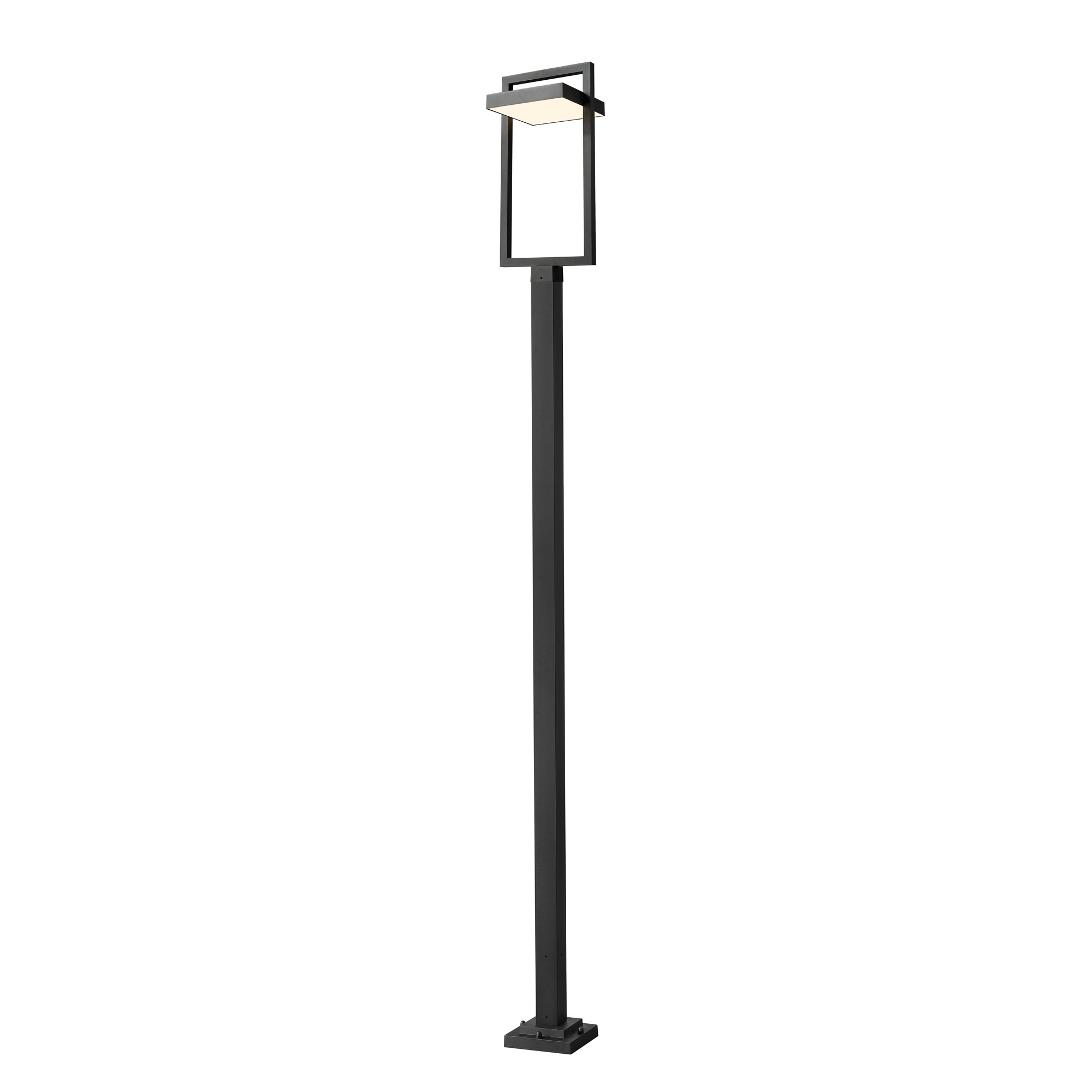 Luttrel Outdoor Post Light with Square Post by Z-Lite | 566PHXLS-536P ...