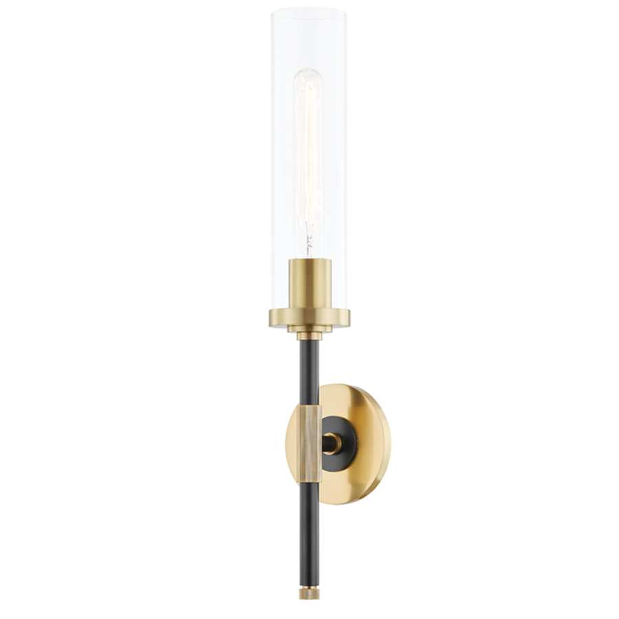Bowery Cylinder Wall Sconce by Hudson Valley Lighting | 3700-AOB | HUD952546