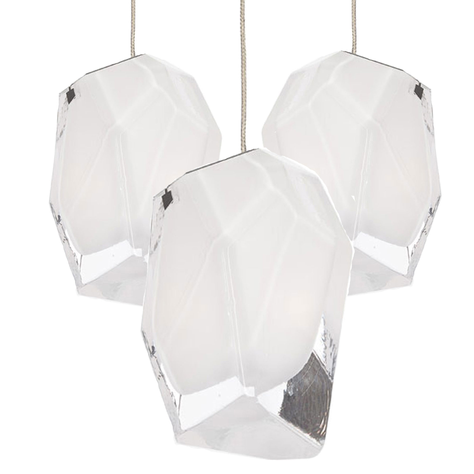 Crystal Rock Pendant by Lasvit CL017PB1UL000010C120135 LAS954845