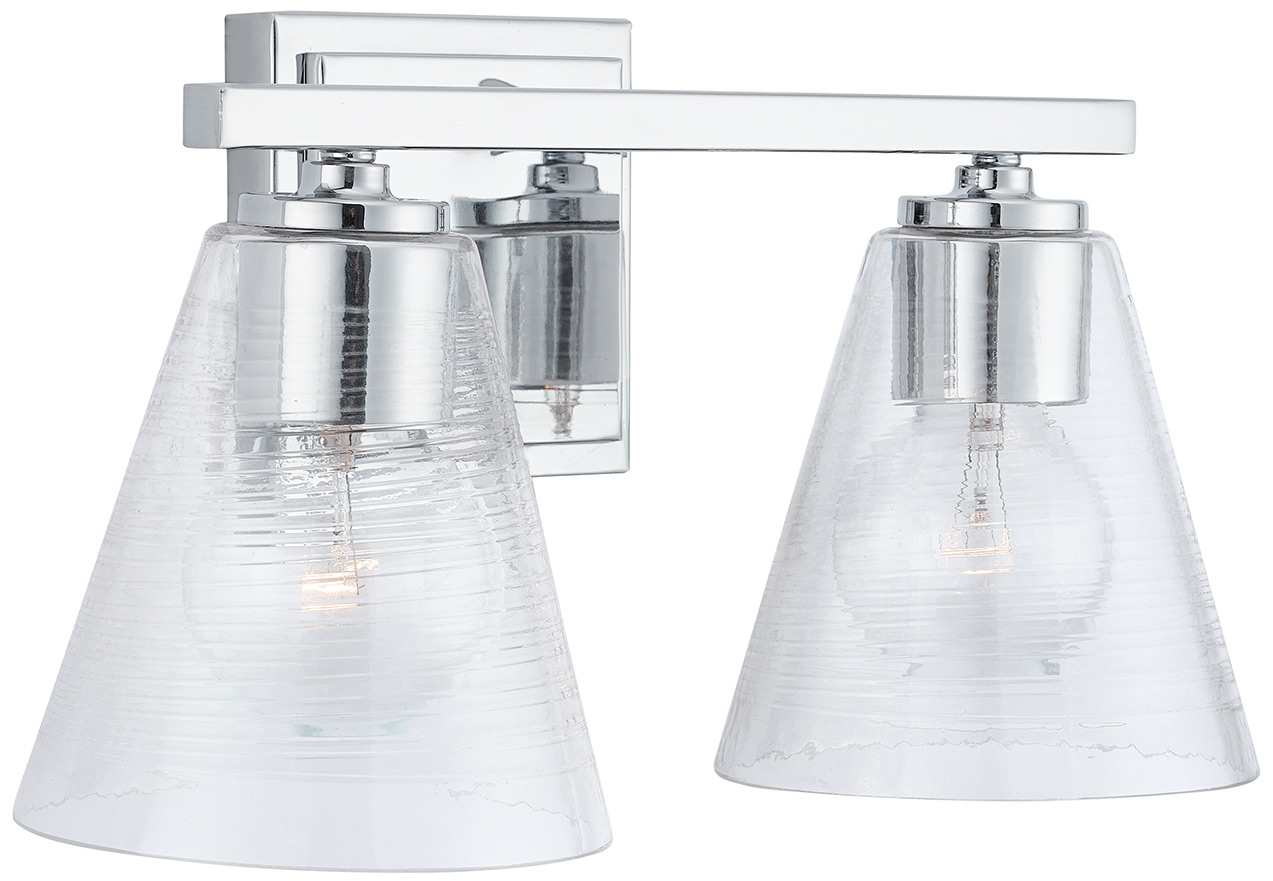 Cone Bathroom Vanity Light by Capital Lighting | 138323CH-493 | CPT958506