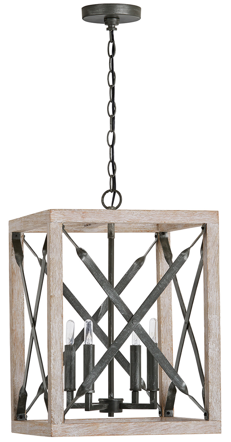 Remi Box Pendant by Capital Lighting | 340441WN | CPT958680