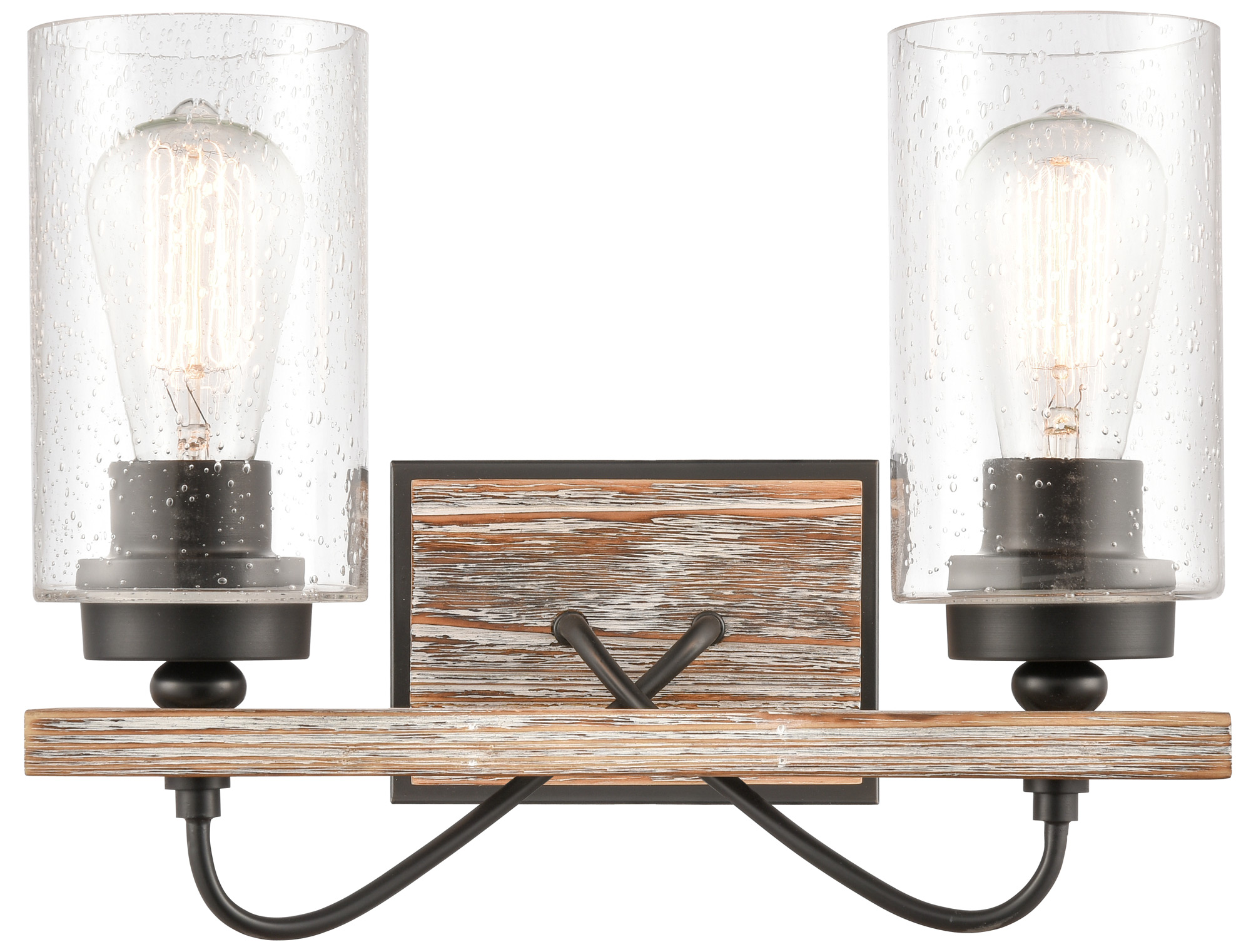 Paladin Bathroom Vanity Light by Innovations Lighting | 442-2W-BK-SDY