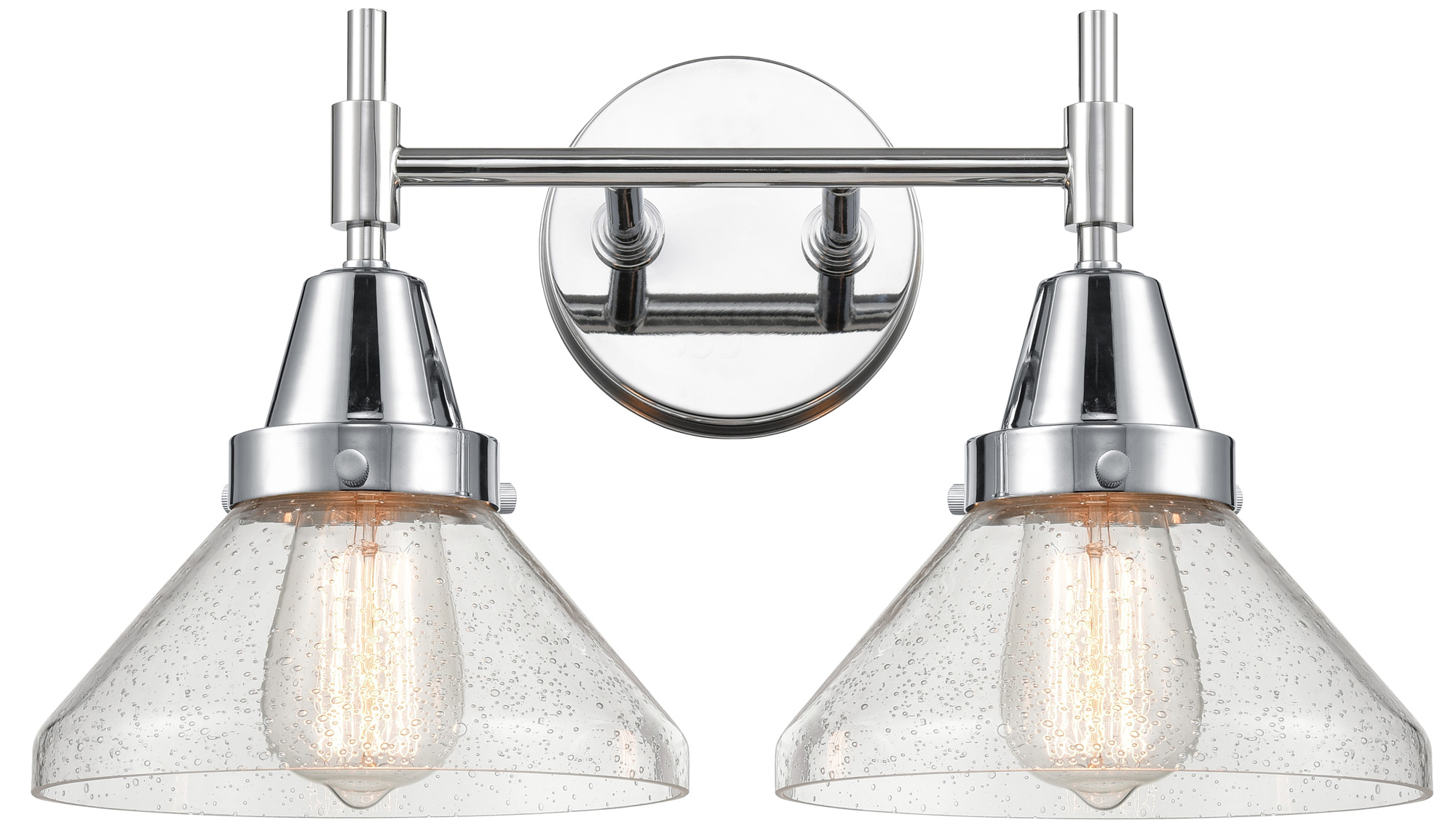 Caden Bathroom Vanity Light by Innovations Lighting | 447-2W-PC-SDY-LED ...