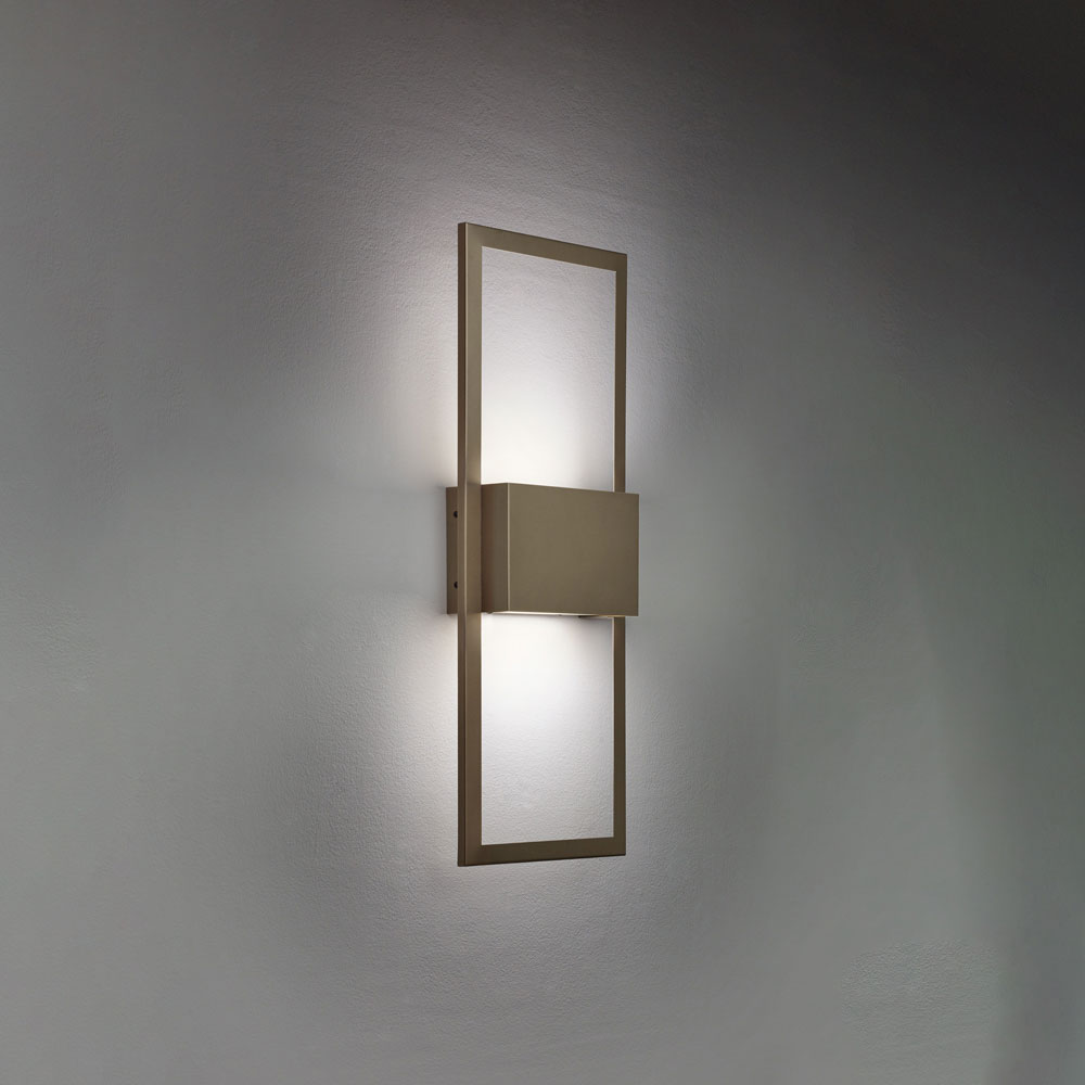 Eo Boxed Wall Sconce by UltraLights | 20452-23-CB-OA-04 | ULT963301