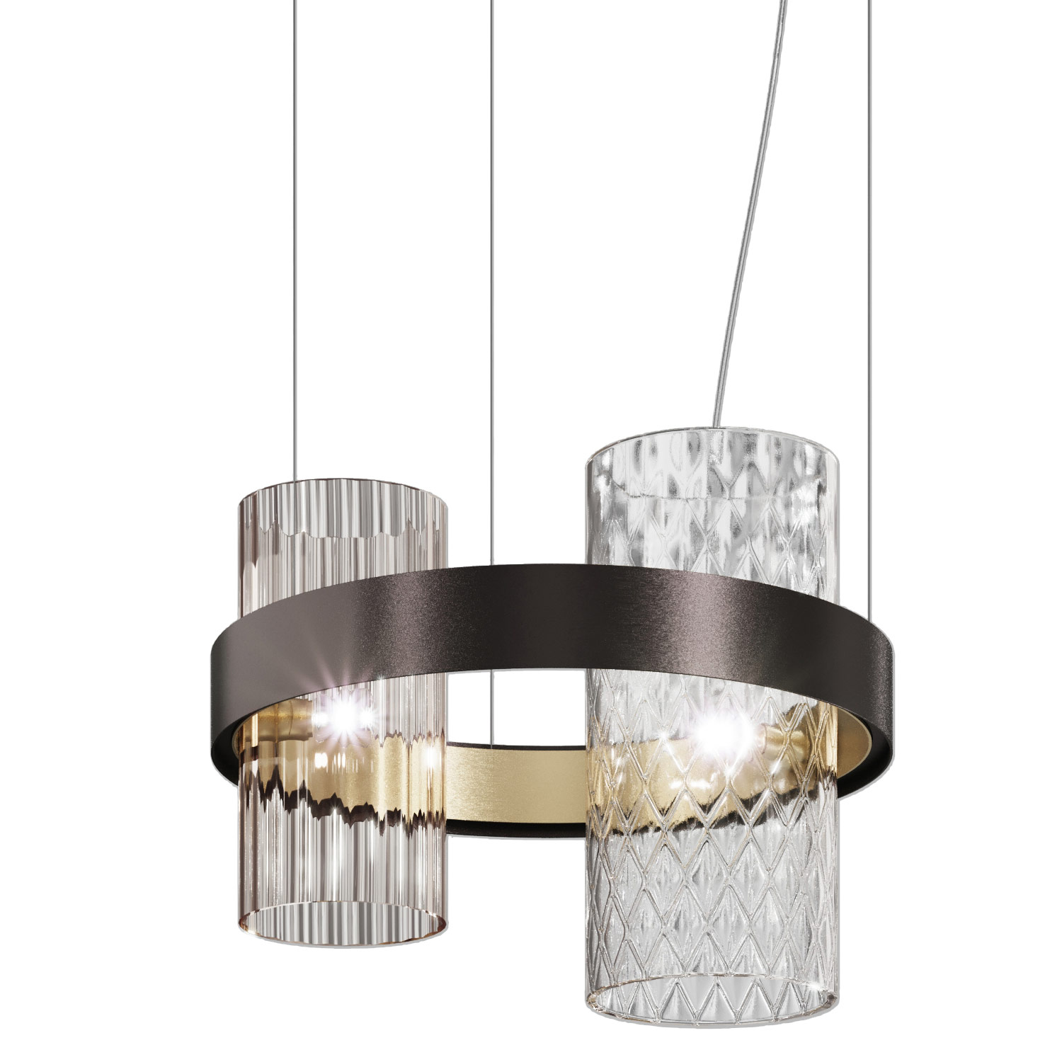 Armonia Pendant by Vistosi | ARMON SP50 FUCR NO E12UL | VIS965716