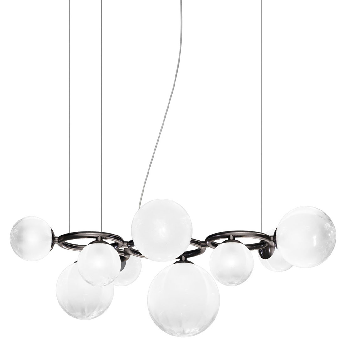 Puppet Ring Chandelier by Vistosi | PUPRI SP 9 BCSF NNS G9 UL | VIS965808