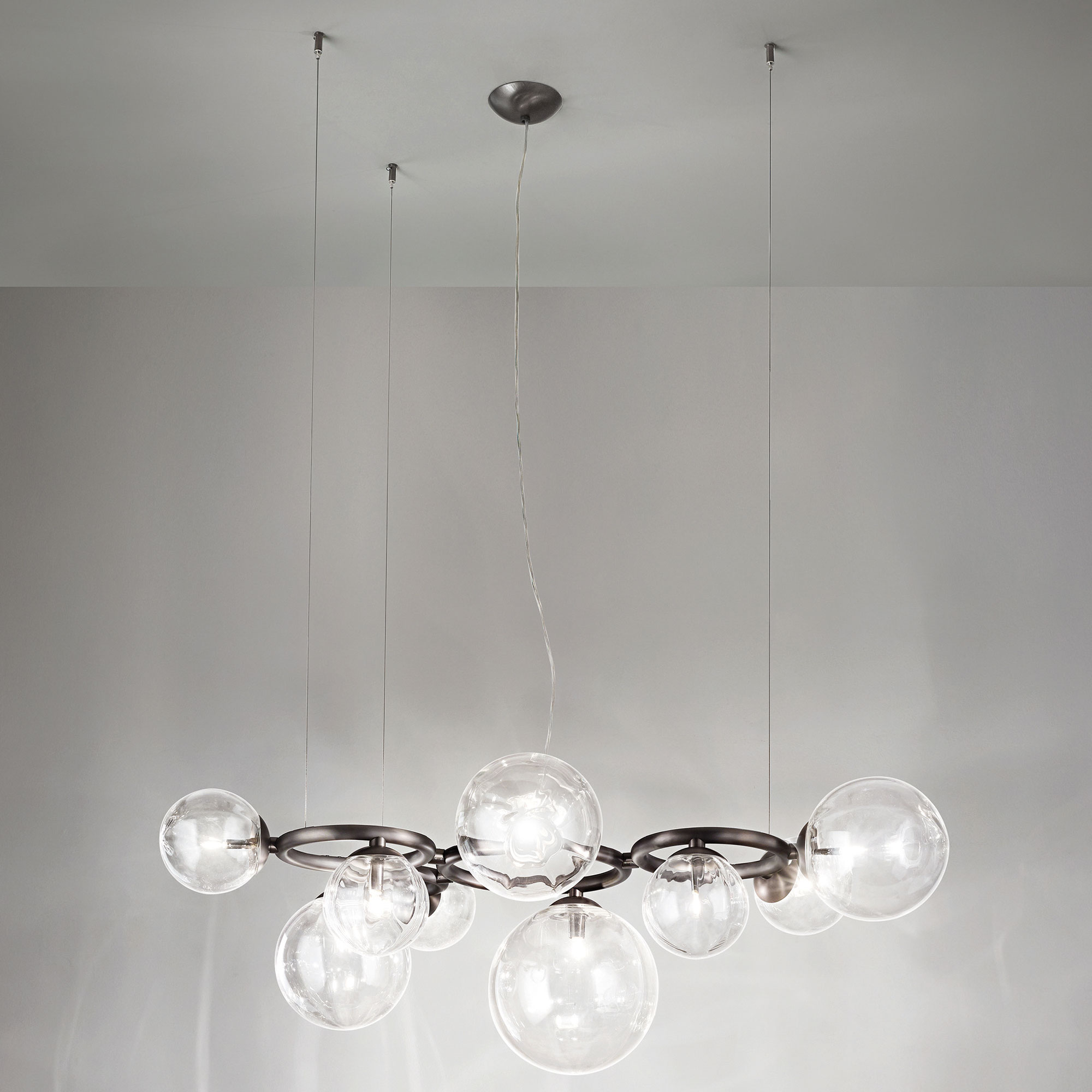 Puppet Ring Chandelier by Vistosi | PUPRI SP 9 CRTR NNS G9 UL | VIS965809