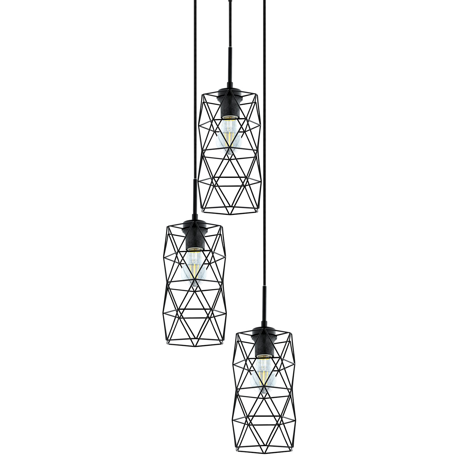 Estevau Multi Light Round Pendant by Eglo | 202361A | EGL977491