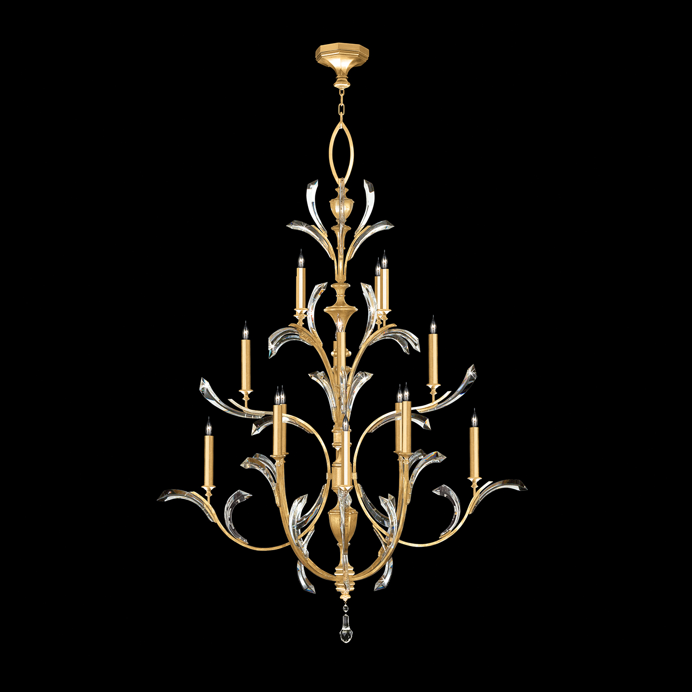 Beveled Arcs Style 5 Chandelier by Fine Art Handcrafted Lighting ...