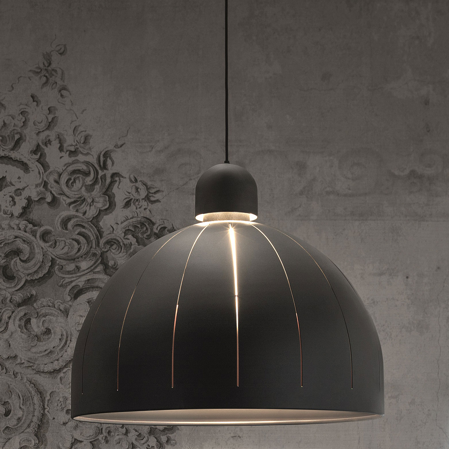 Cupole Pendant by Masiero | CUPOLE S1 80 V91 | MSR979022