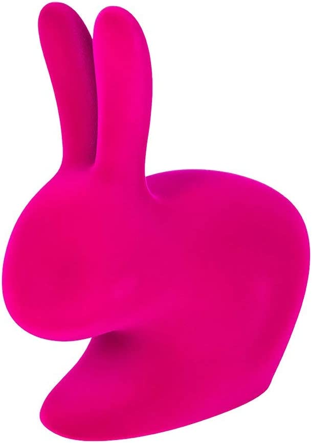Rabbit Velvet Chair by Qeeboo | 90010FX | QEE979610