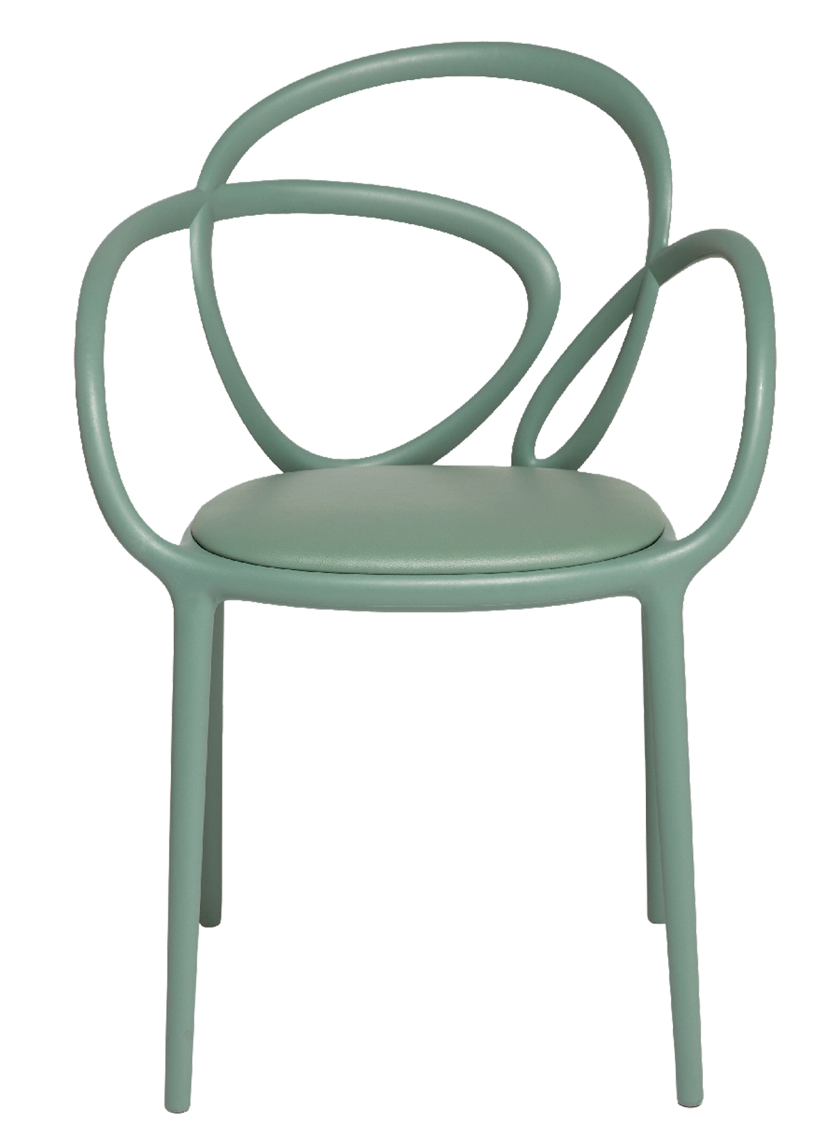 Loop Chair with Cushion by Qeeboo | 30002GE-2PK | QEE979699