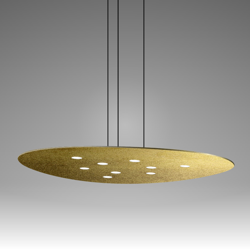 Scudo Direct / Indirect Pendant - Open Box by ZANEEN design | OB-D4-1030GLF