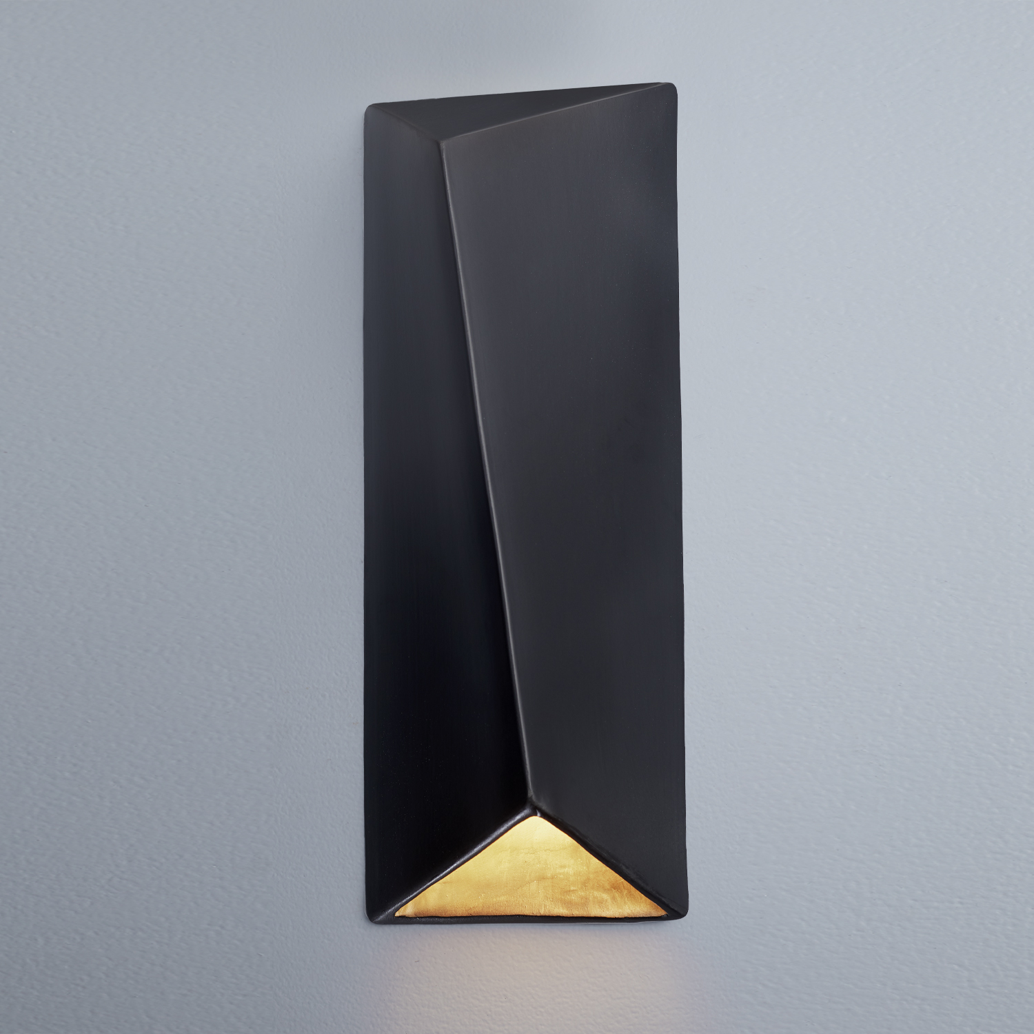 Diagonal Rectangle Outdoor Wall Sconce by Justice Design | CER-5897W ...
