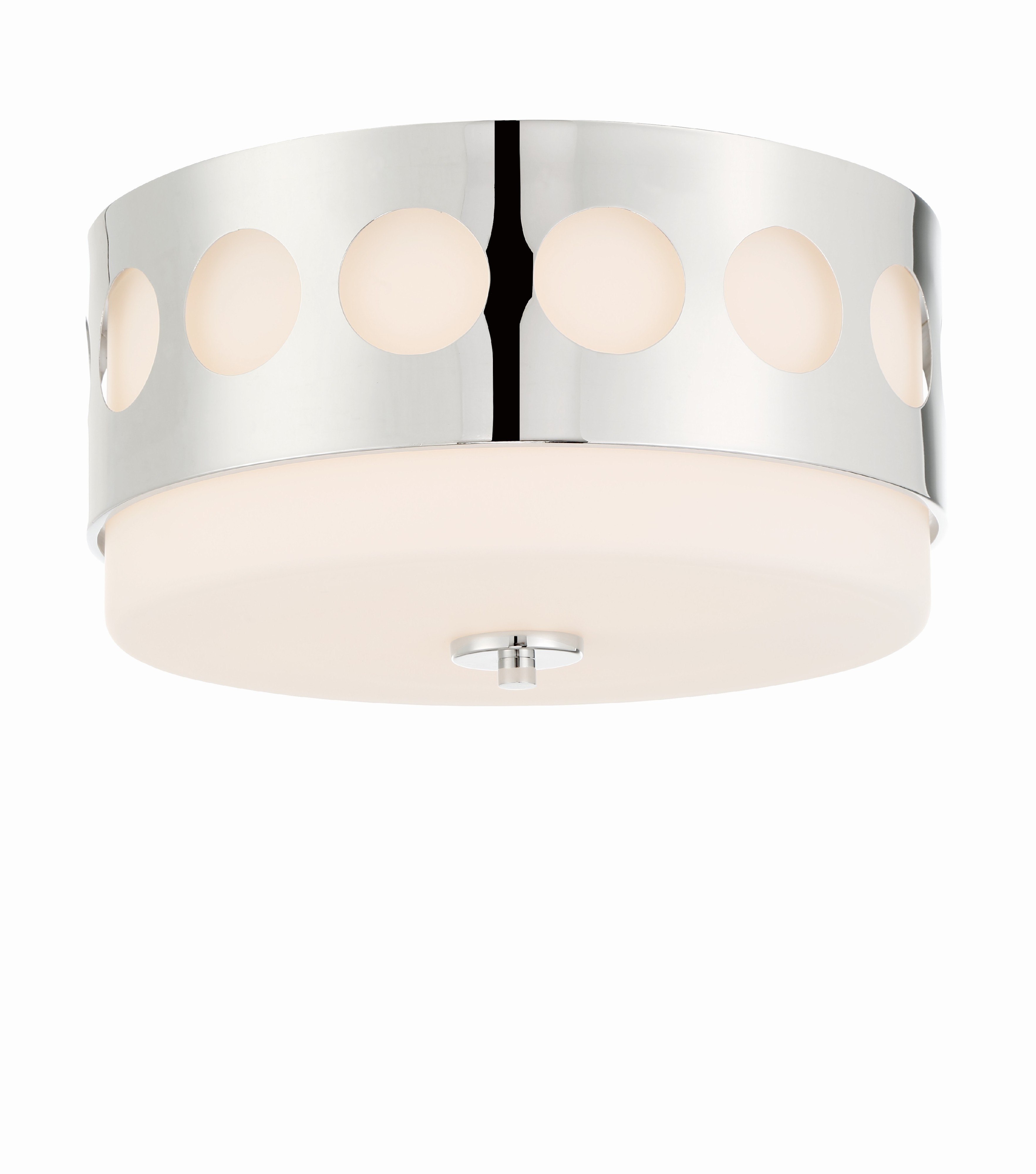Kirby Ceiling Light by Crystorama | KIR-B8100-PN | CRY984469