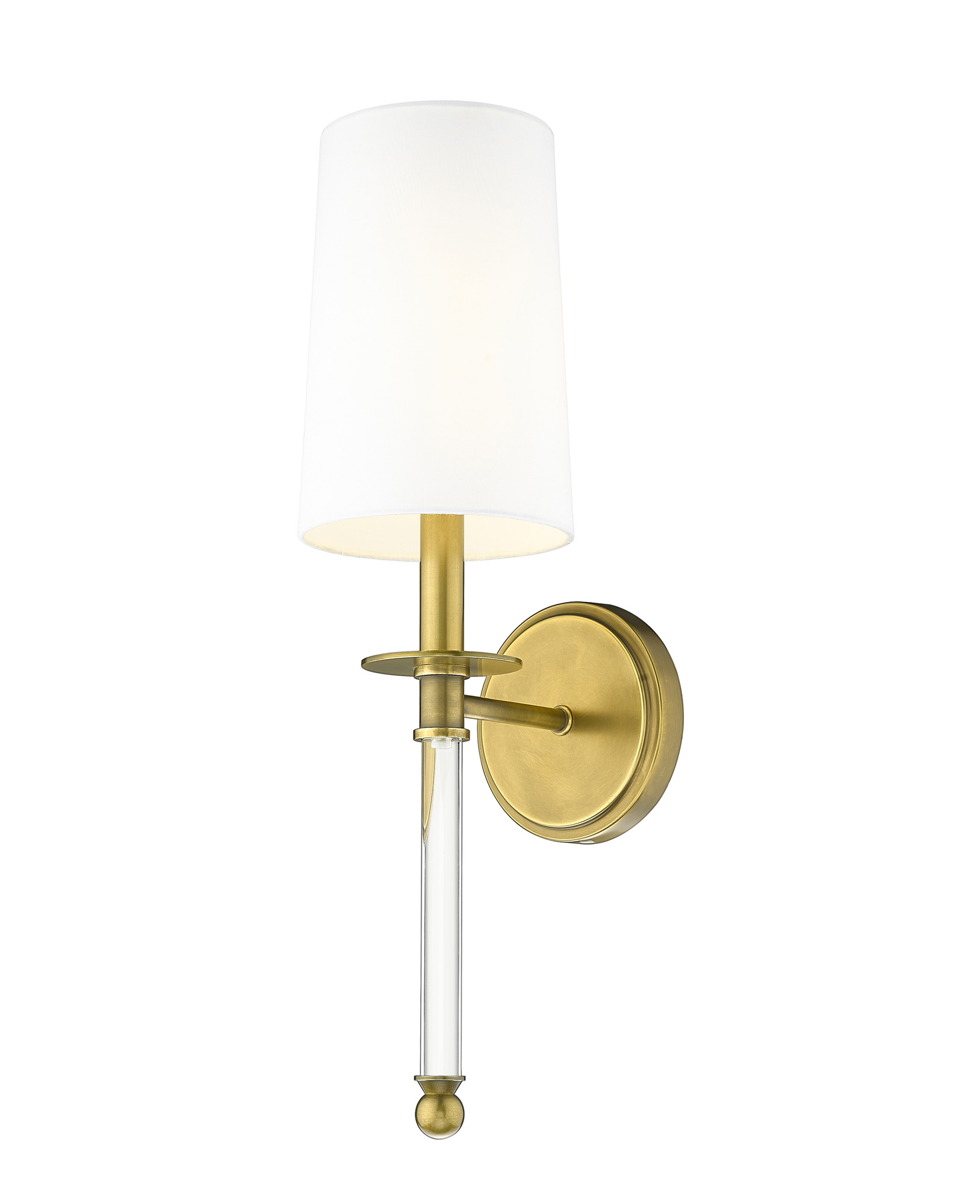 Mila Wall Sconce by Z-Lite | 808-1S-RB-WH | ZLT989796 Mila Wall Sconce by Z-Lite | 808-1S-RB-WH | ZLT989796