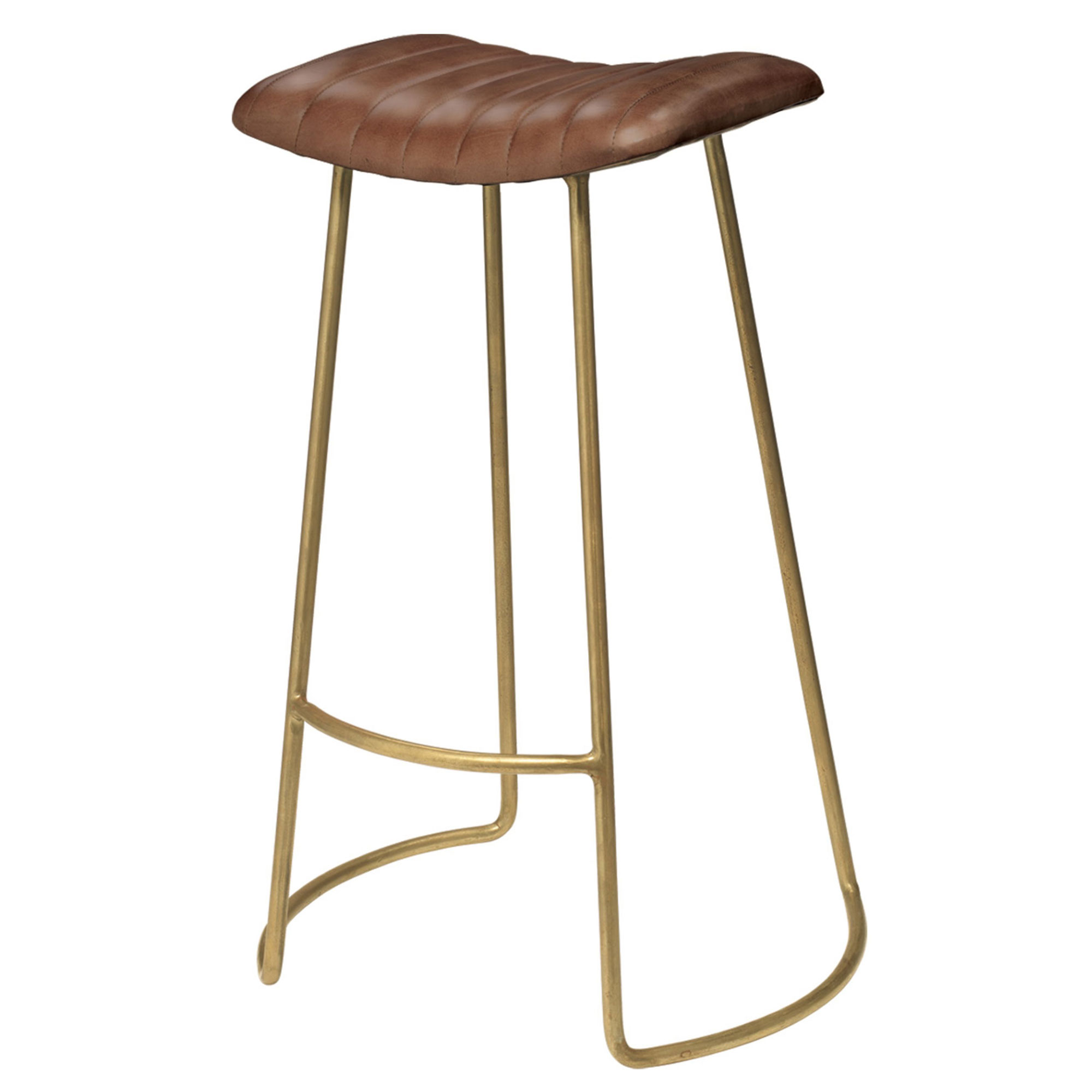 Luke Bar Stool by Jamie Young Company | LSLUKEBUFFGO | JYC991731